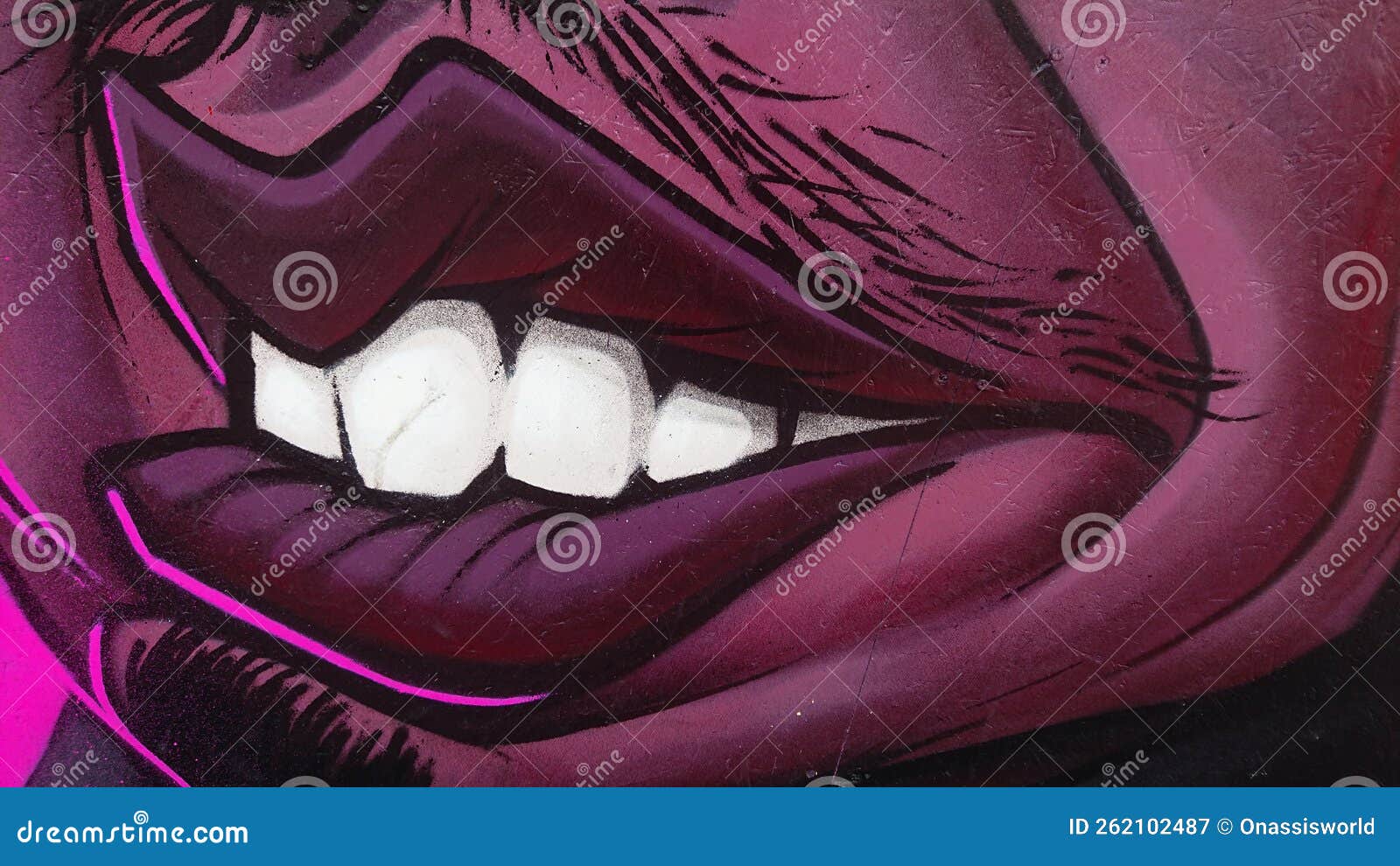 Smiles Teeth Abstract Background Digital Artwork Editorial Photography ...