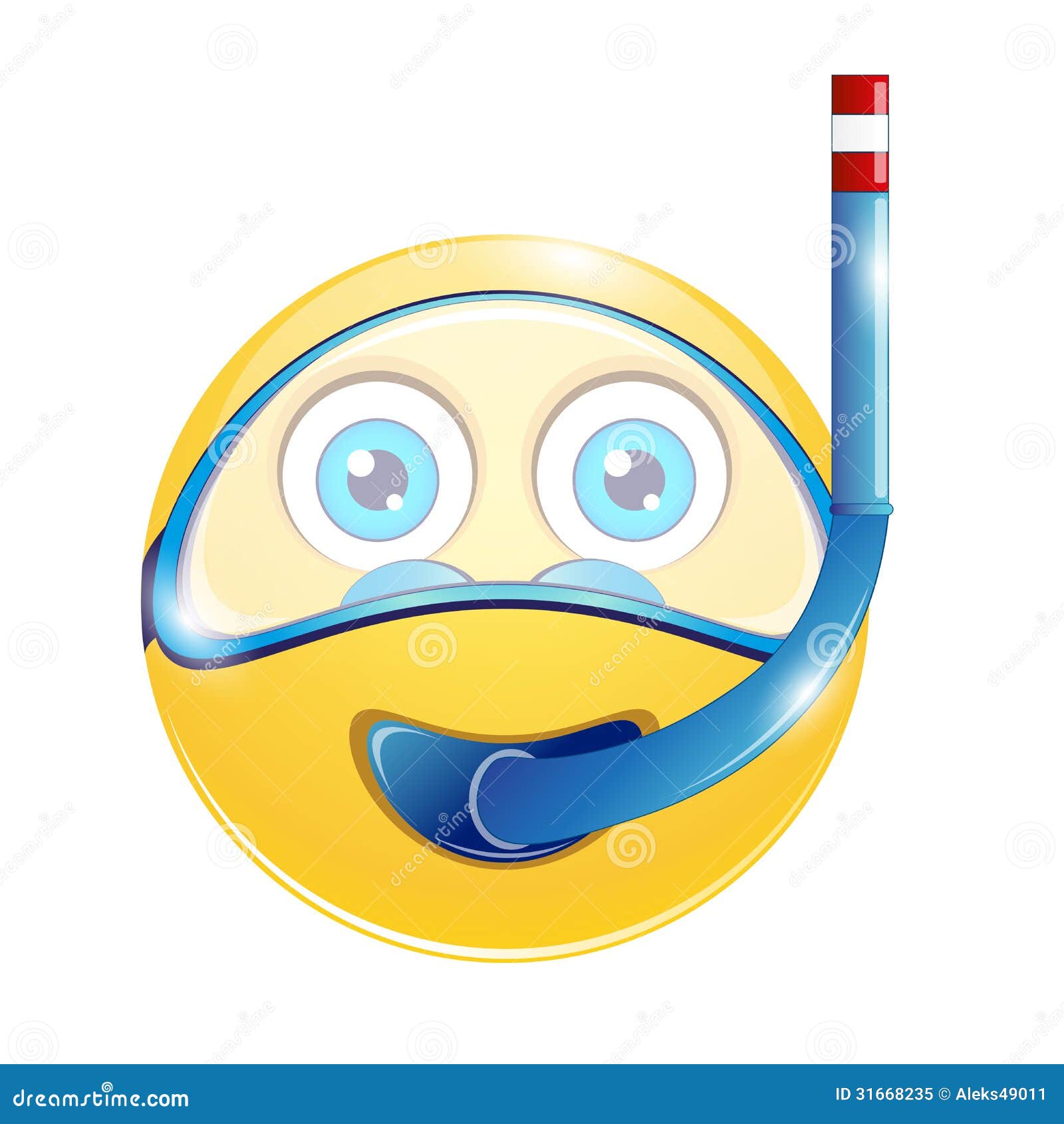 Smiley illustration de vecteur. Illustration du heureux - 31668235