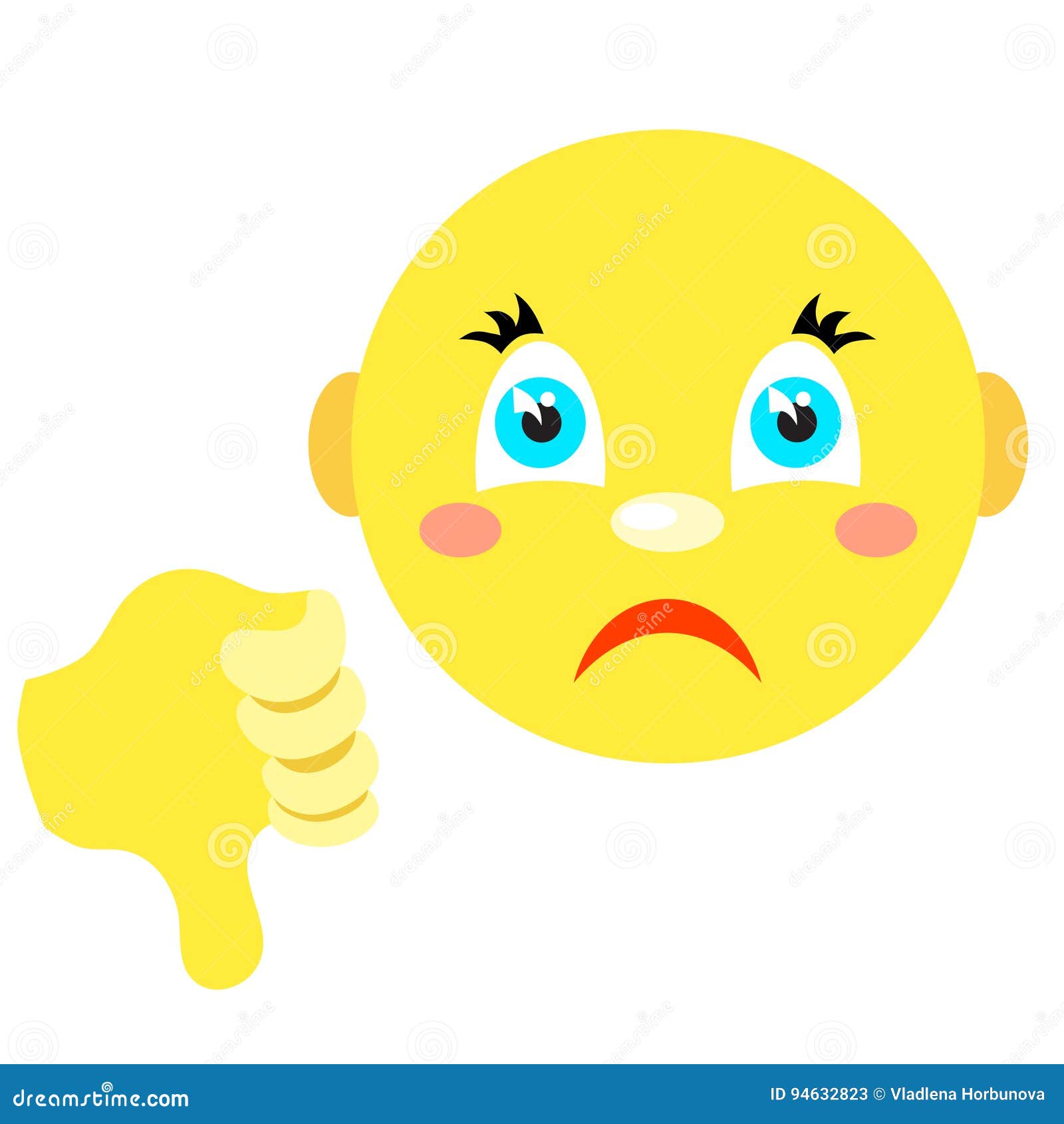 Smiley Pouce Vers Le Bas Stock Illustrations, Vecteurs, & Clipart – (90 ...