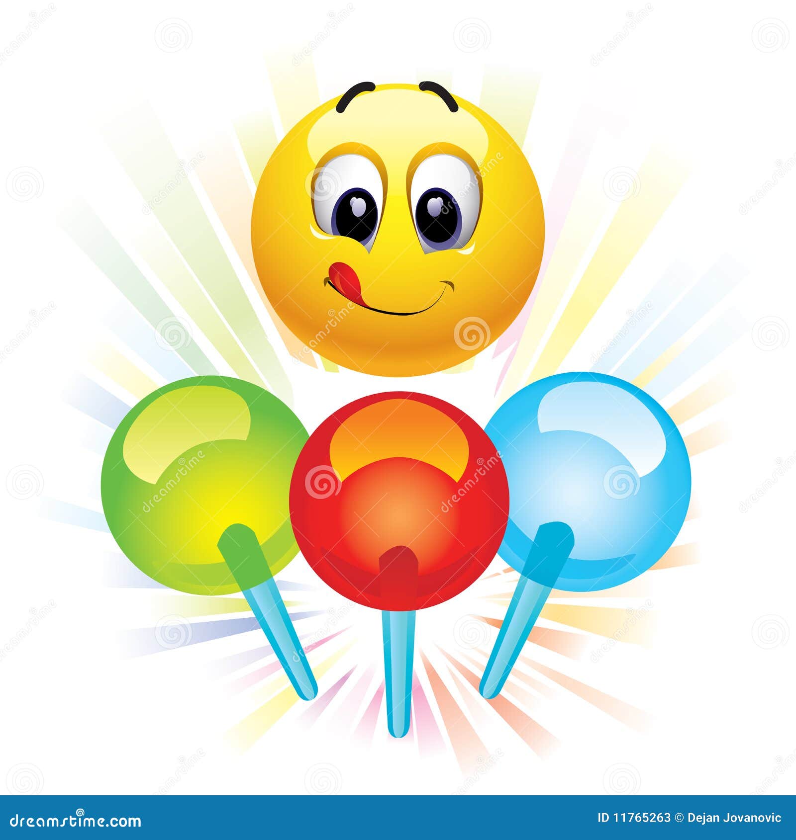 Smiley Ball Cartoon Vector | CartoonDealer.com #11765263