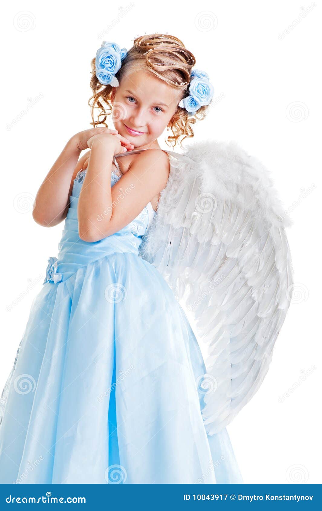 Smiley beautiful angel stock image. Image of beautiful - 10043917