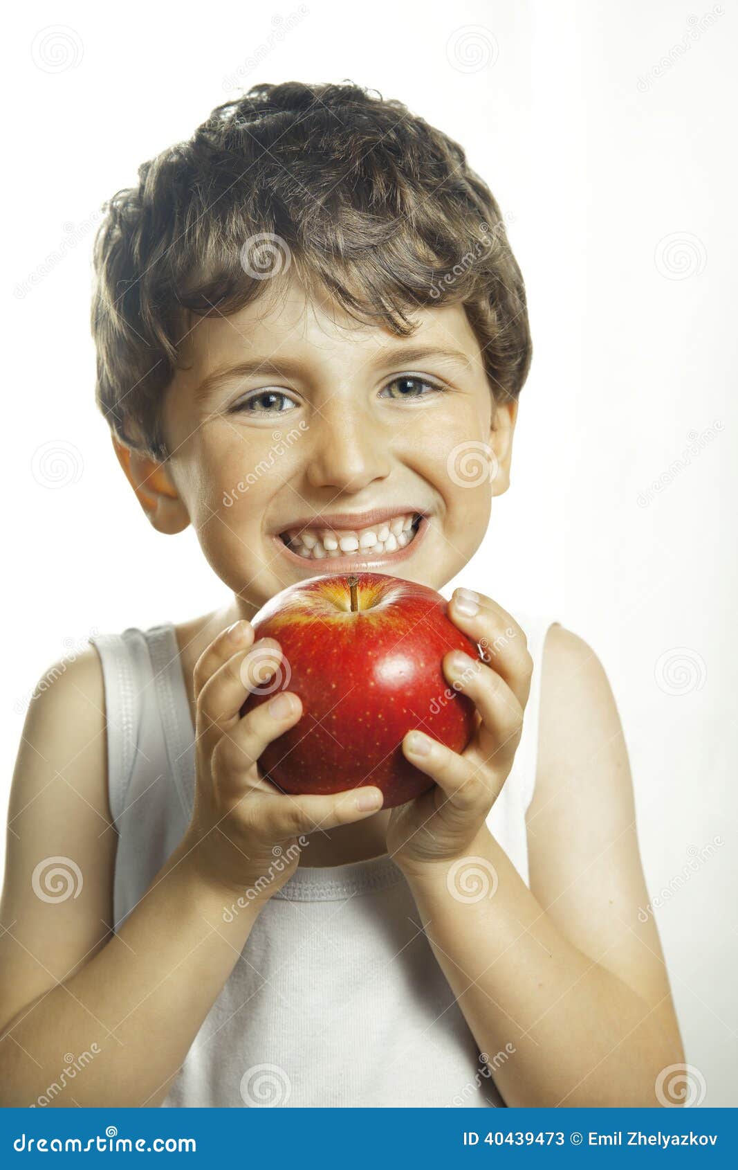 Smiley Apple In An Orchard Stock Image | CartoonDealer.com #110142427