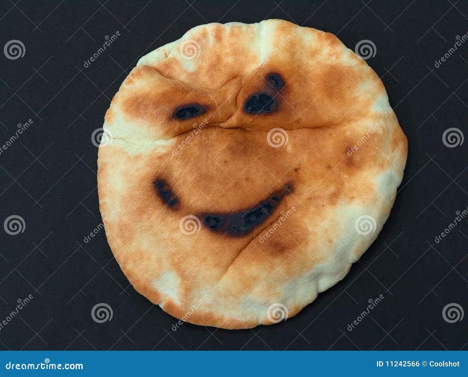 Smiley bread stock photo. Image of eyes, smiley, burnt - 11242566