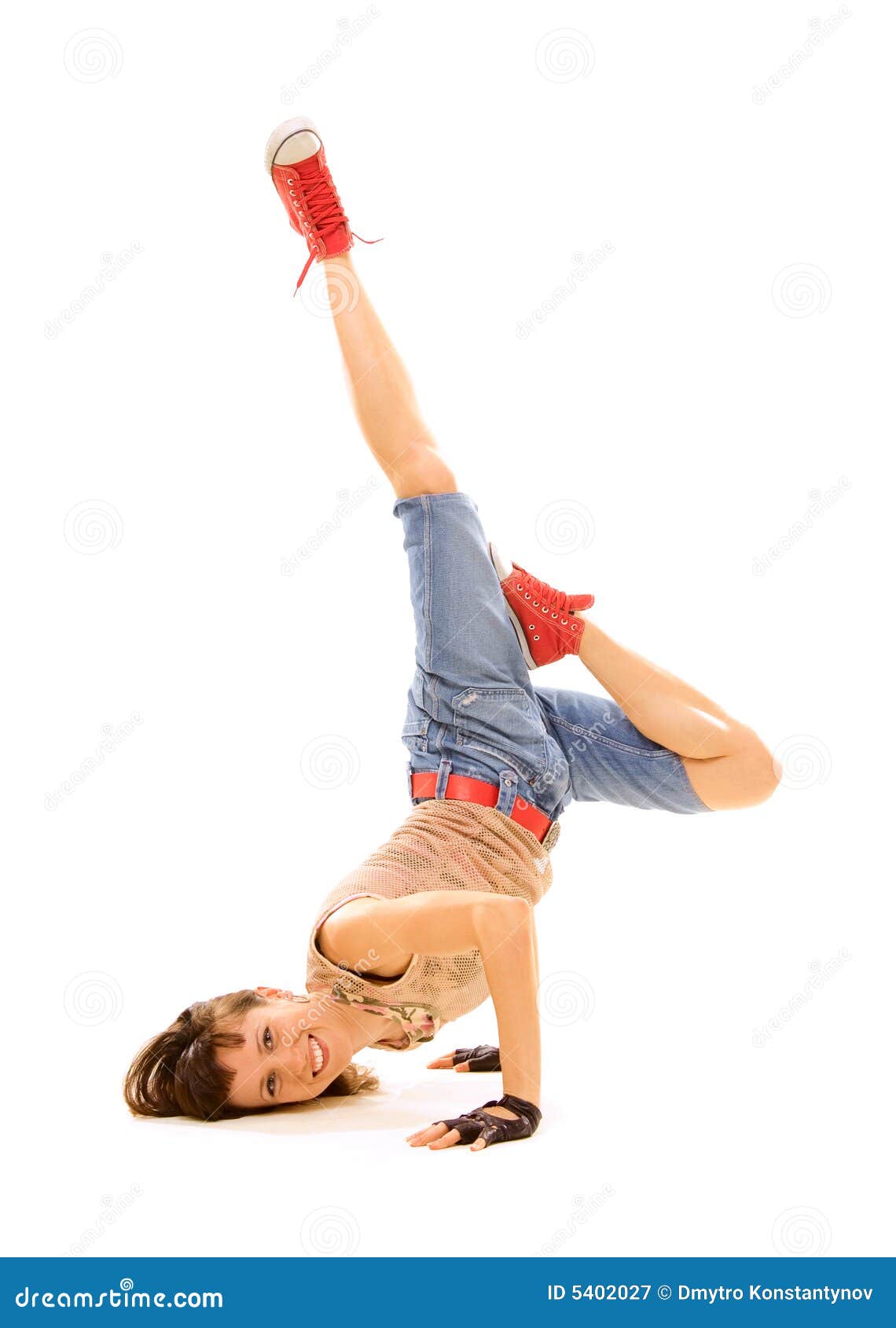 Smiley Breakdancer Im Frost Stockbild - Bild von hüfte, bruch: 5402027