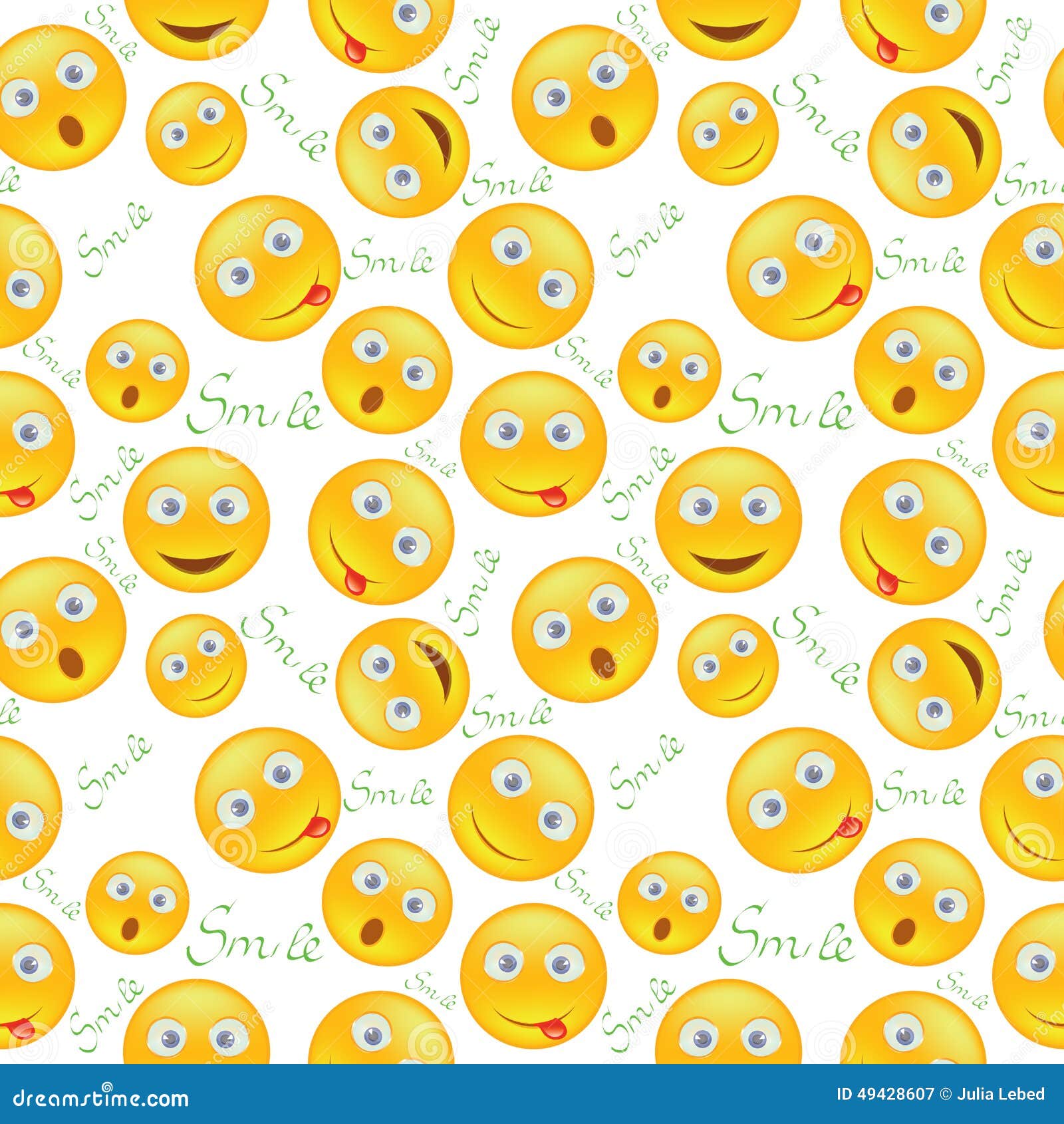Smiley stock illustration. Illustration of avatar, smile - 49428607