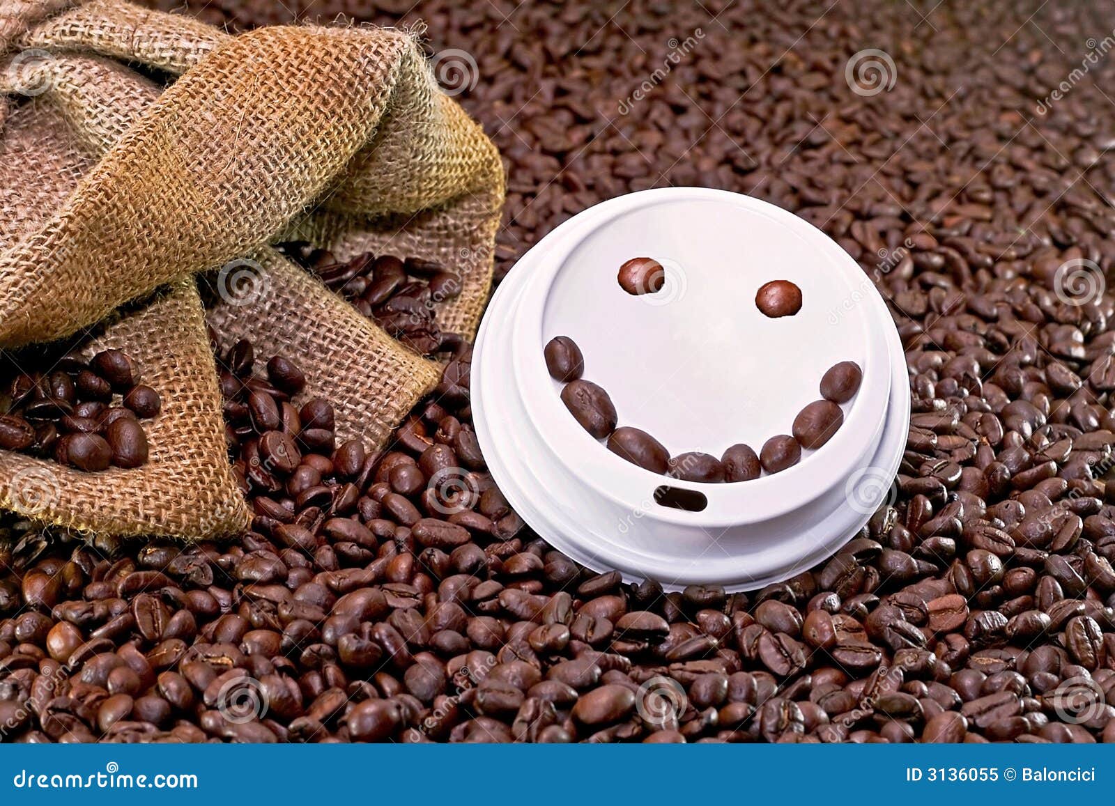 Smiley coffee stock image. Image of cappuccino, drink - 3136055