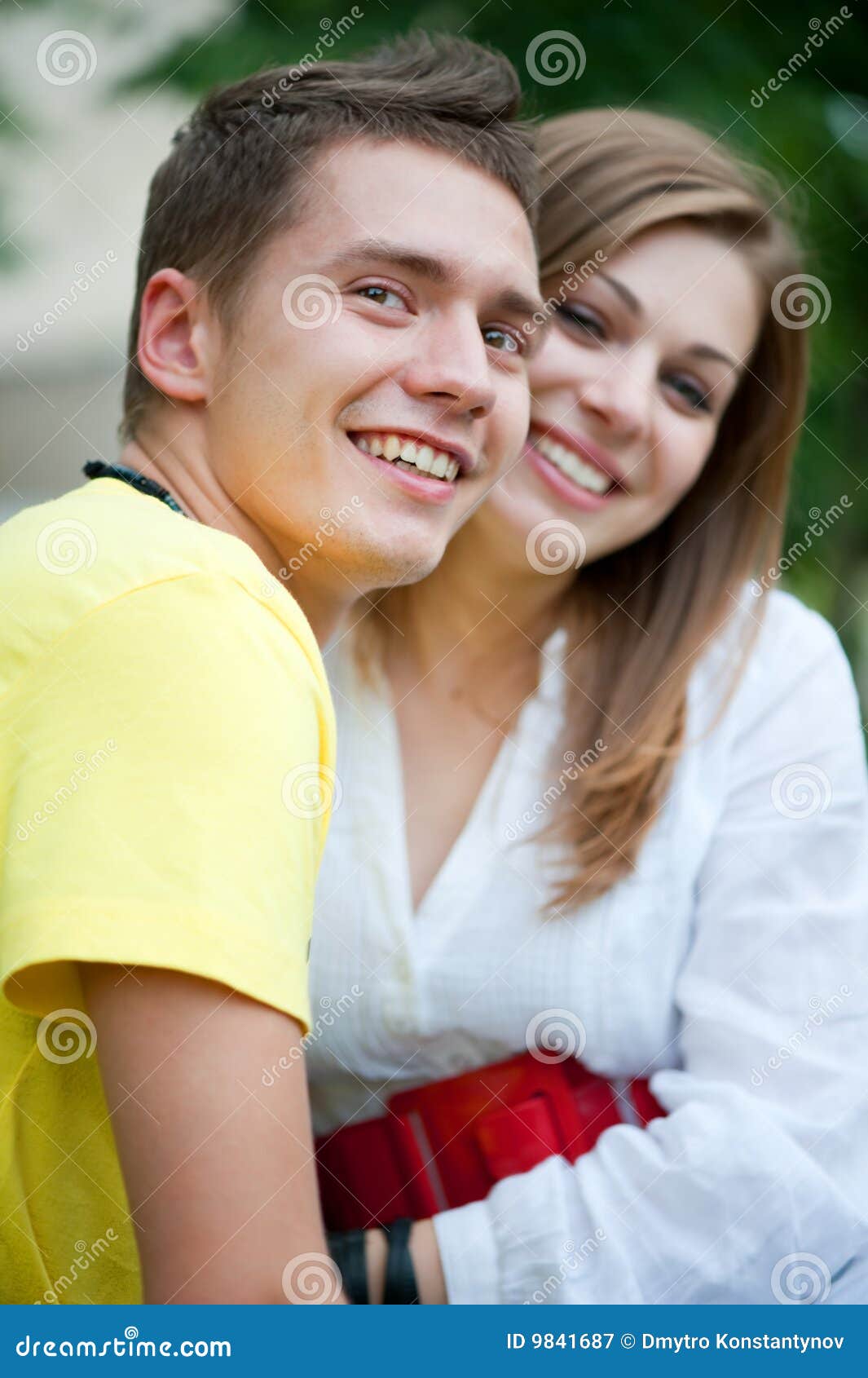 Smiley couple stock image. Image of people, beautiful - 9841687
