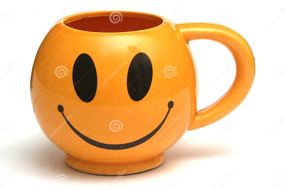 Smiley cup stock photo. Image of coffee, smiley, ceramic - 1715624