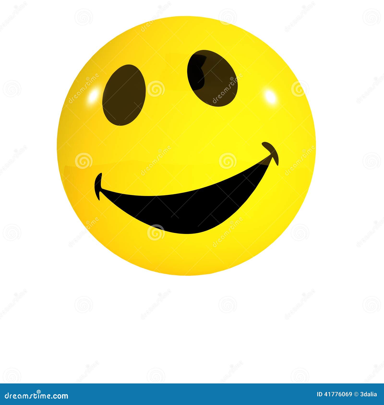 Smiley 3d riant illustration stock. Illustration du sourire - 41776069