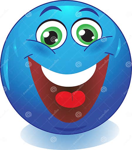 Smiley de riso ilustração stock. Ilustração de humor - 36182688