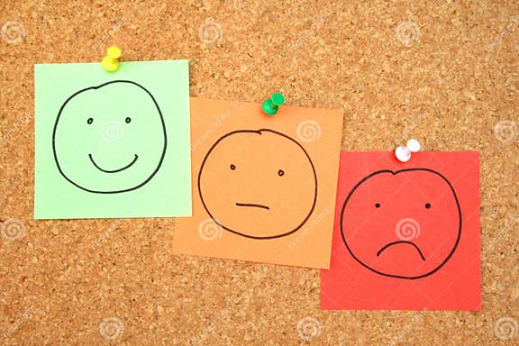 Smiley De Tableau D'affichage Photo stock - Image du expression ...