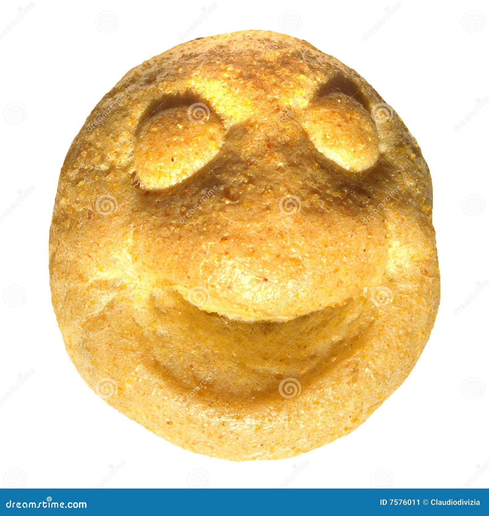 Smiley del pan imagen de archivo. Imagen de blanco, comida - 7576011