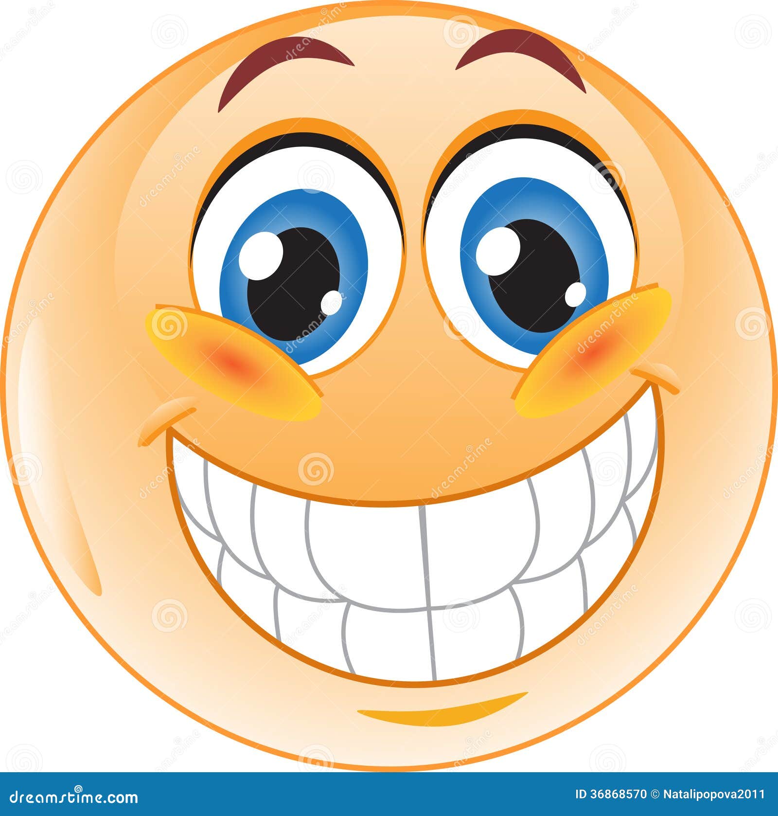 Smiley di risata. illustrazione vettoriale. Illustrazione di grafici ...