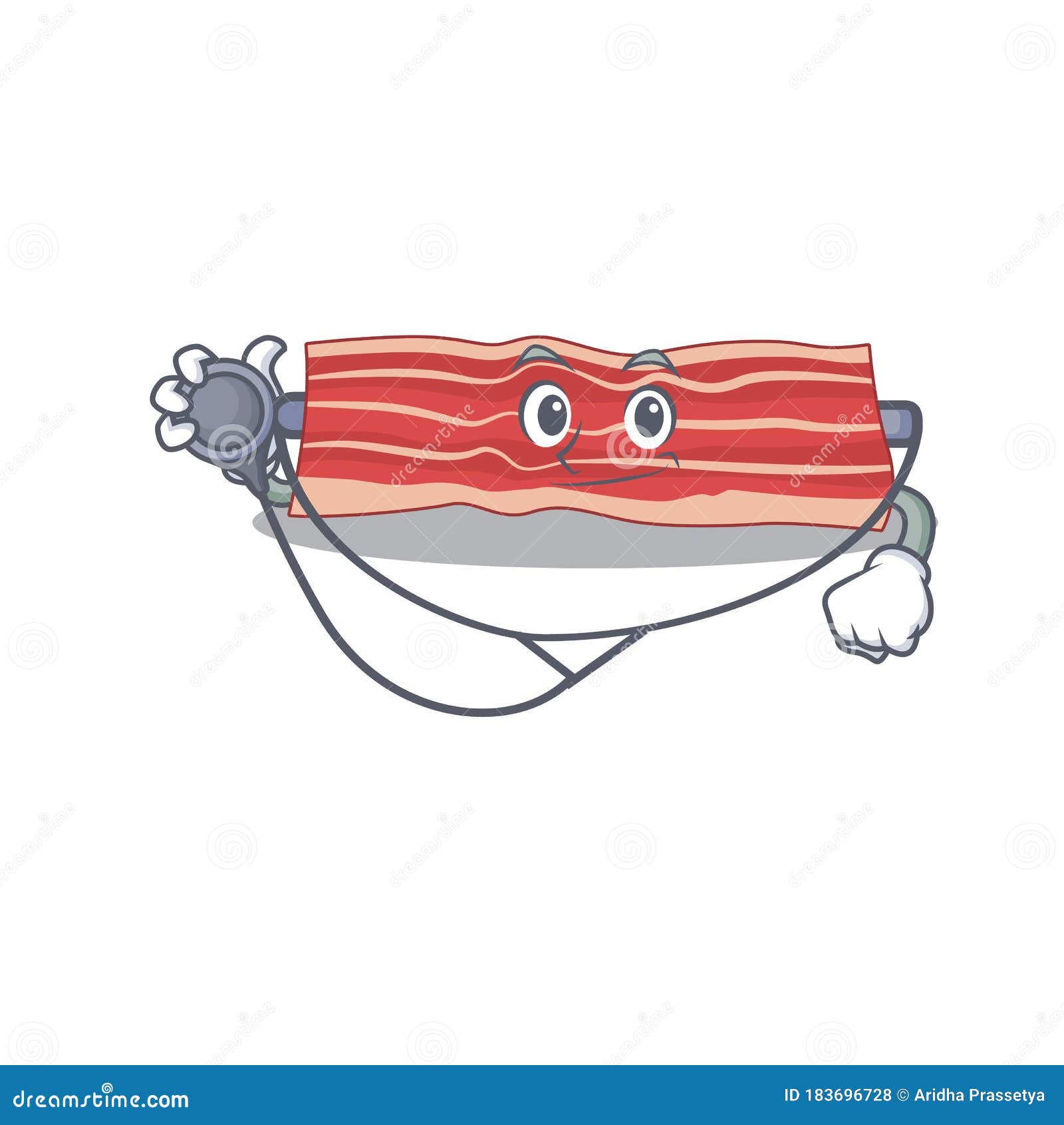 Smiley Doctor Cartoon Character of Bacon with Tools Stock Vector ... Smiley Doctor Cartoon Character of Bacon with Tools Stock Vector ...