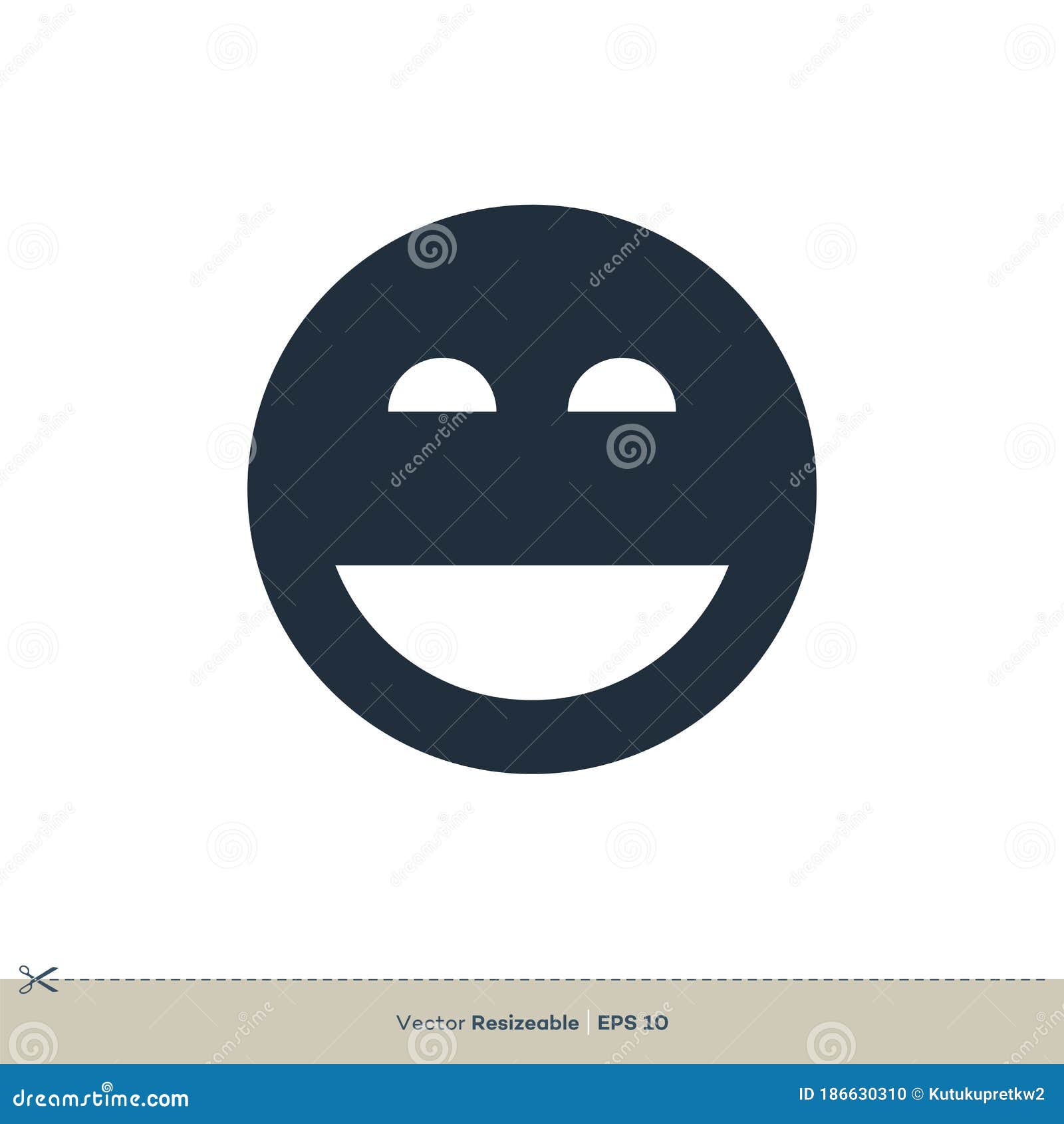 Smiley Emoticon Vector Logo Template Illustration Design. Vector EPS 10 ...