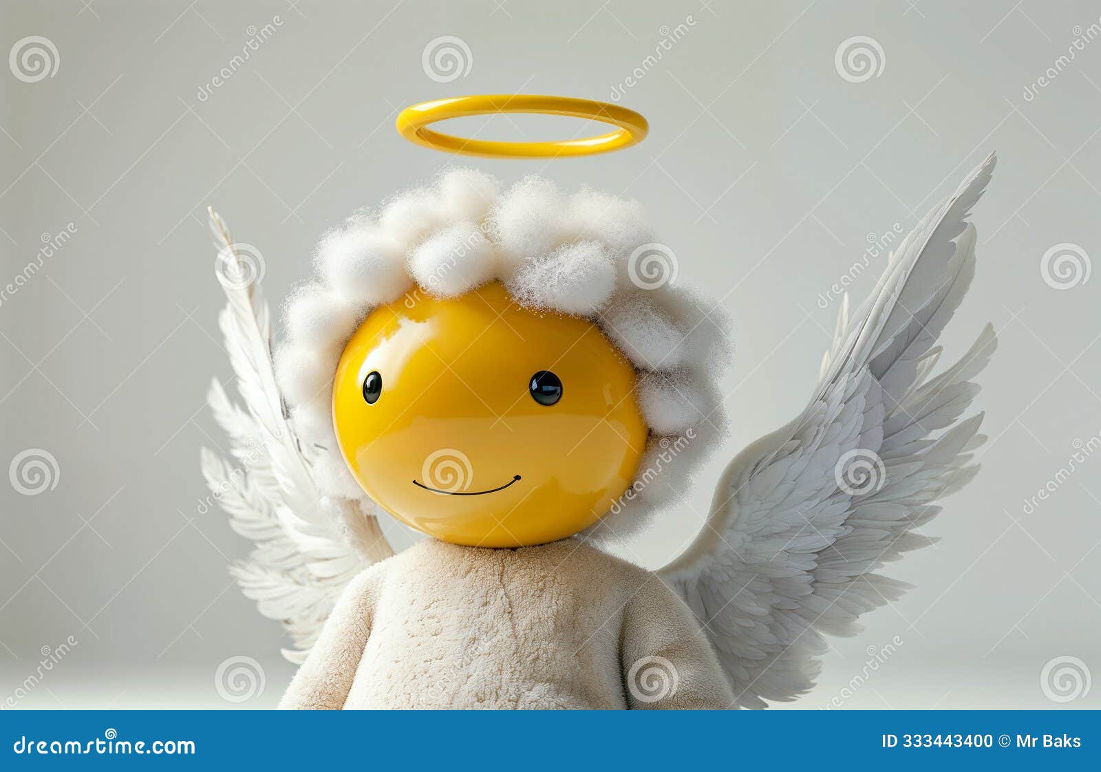 Face Angel Cartoon Vector Illustration | CartoonDealer.com #327762278