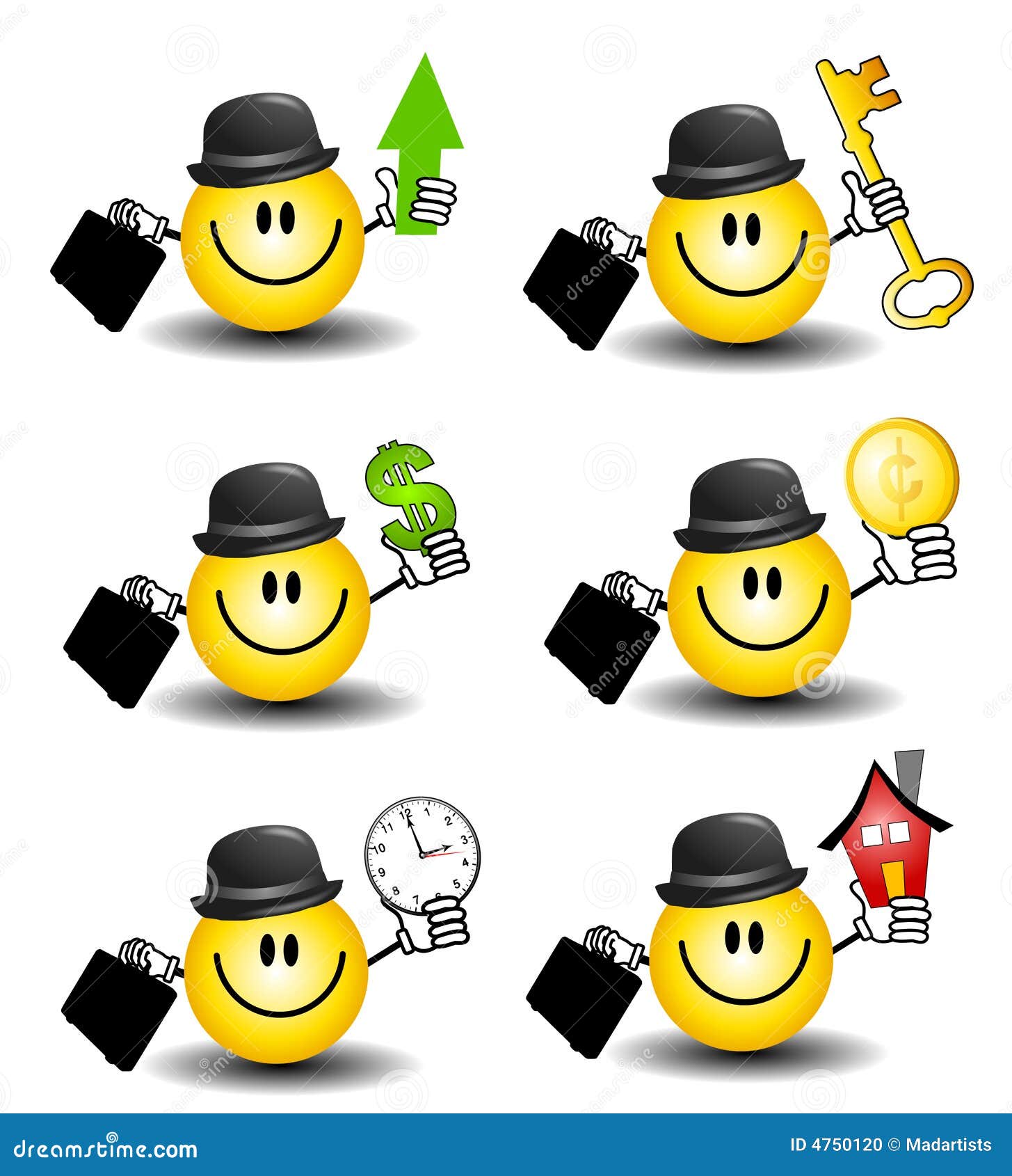 Cartoon Smiley House