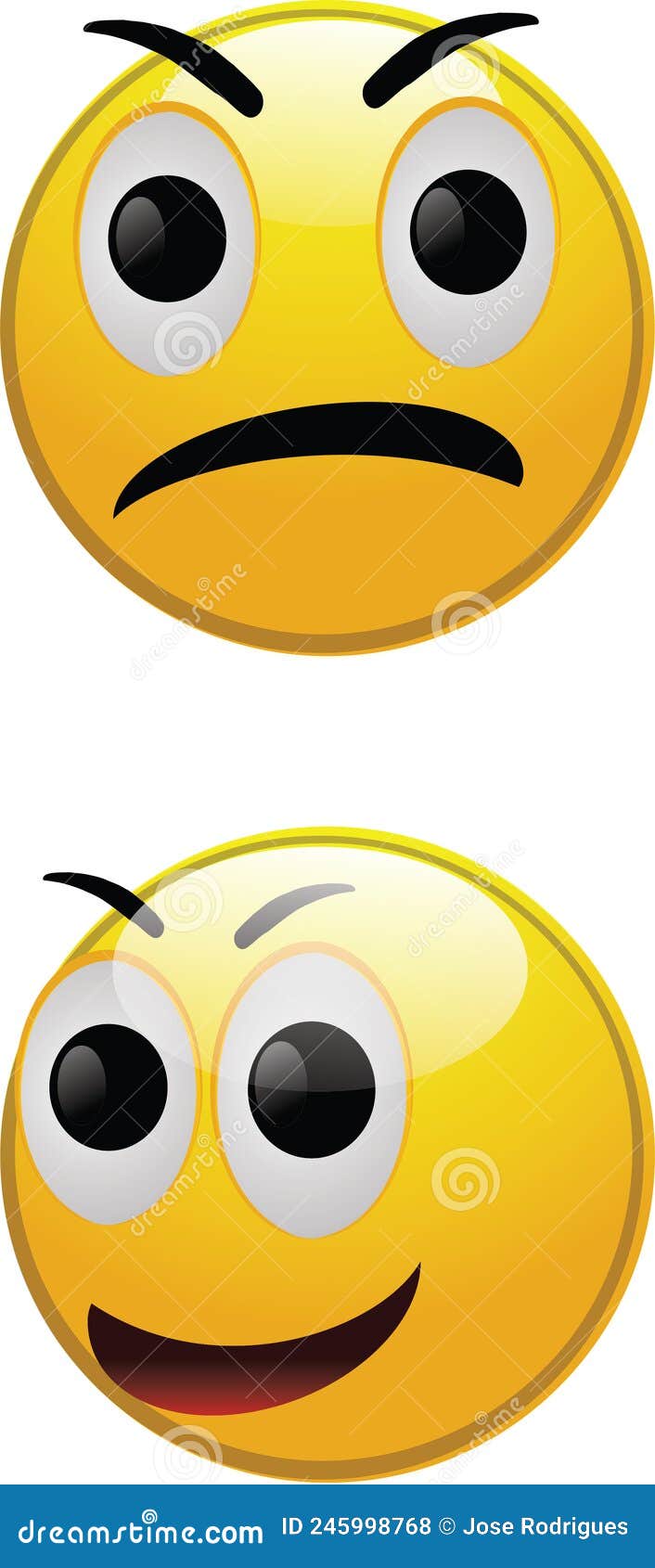 Smiley Face Emoji. Vector Internet Chat Icon Stock Vector ...