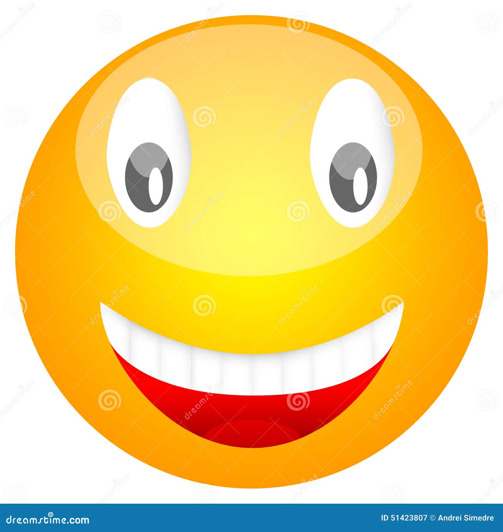 Smiley face stock illustration. Illustration of smile - 51423807