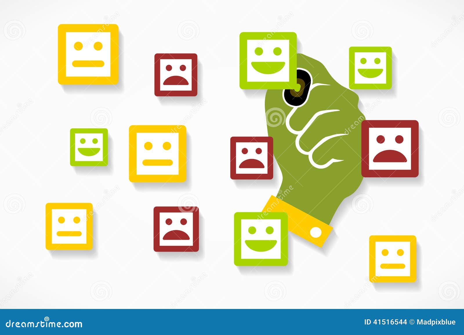 Smiley face evaluation stock vector. Illustration of assessment - 41516544