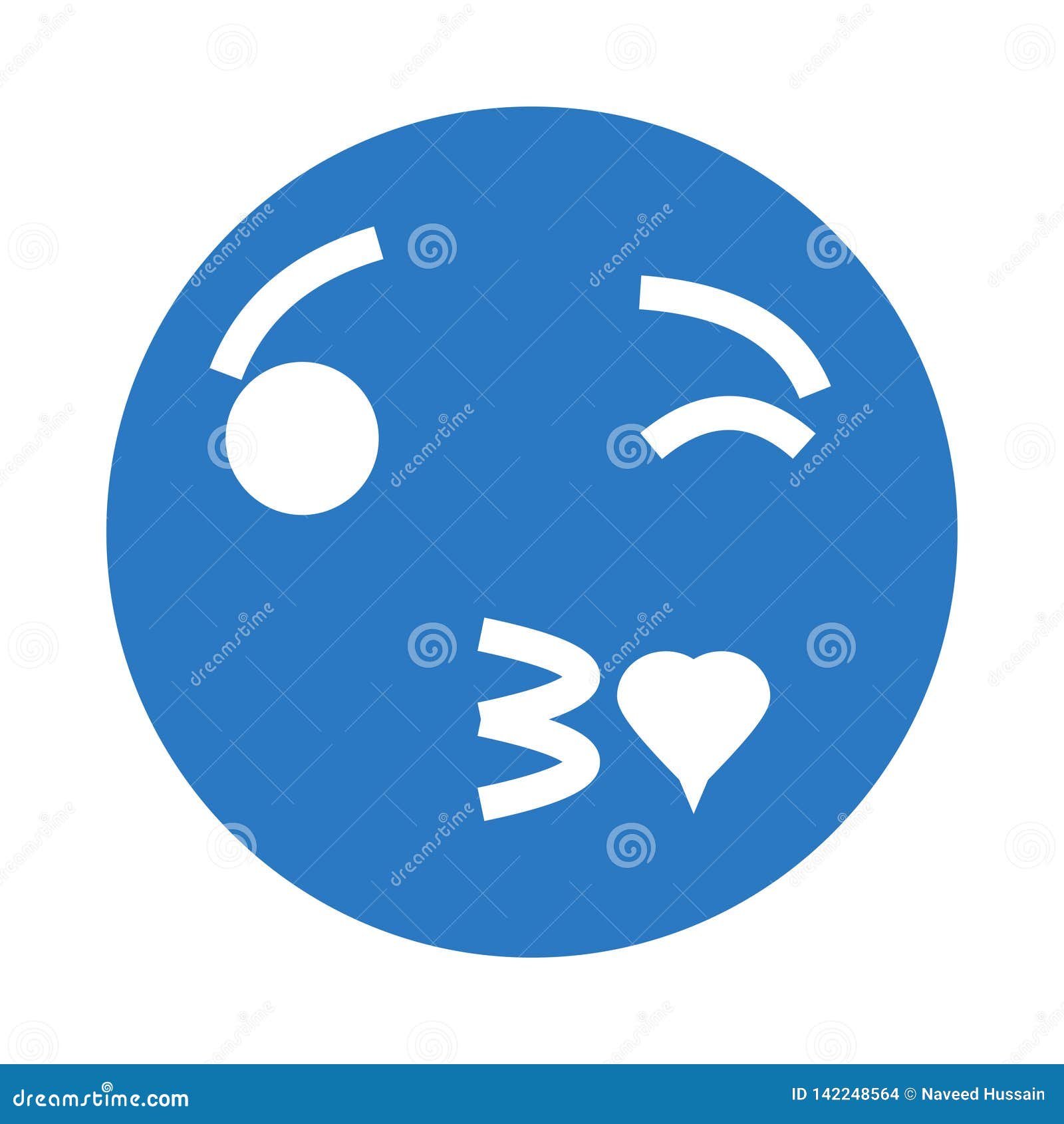 Smiley Face Glyph Color Flat Vector Icon Stock Illustration ...