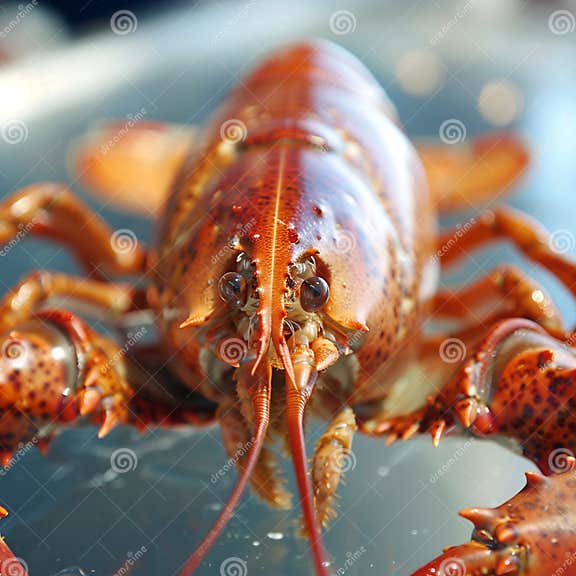 Smiley Face with Lobster in Hard Shell Stock Illustration ...