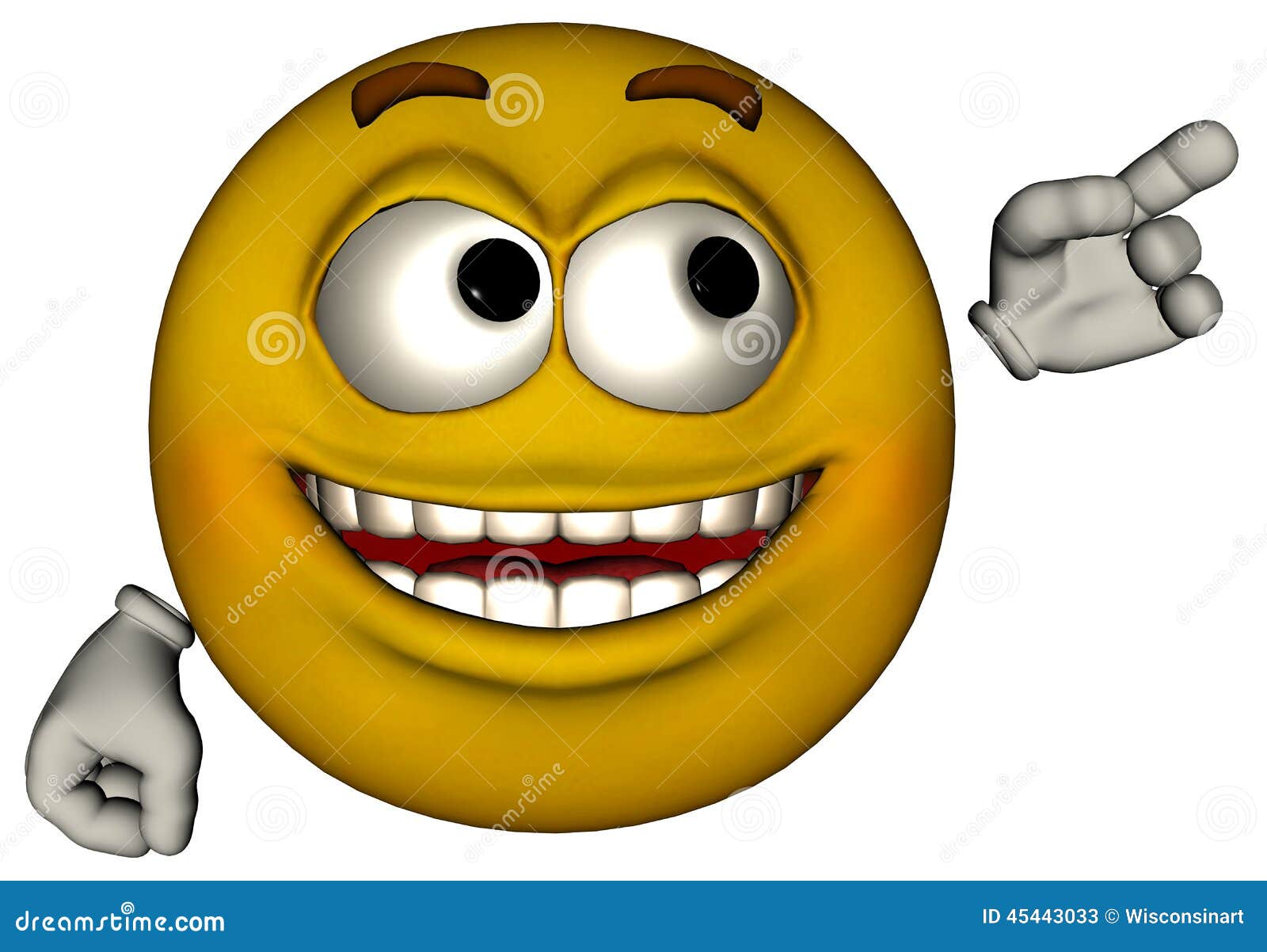 Smiley Face Product Here Isolated Ilustração Stock - Ilustração de ...