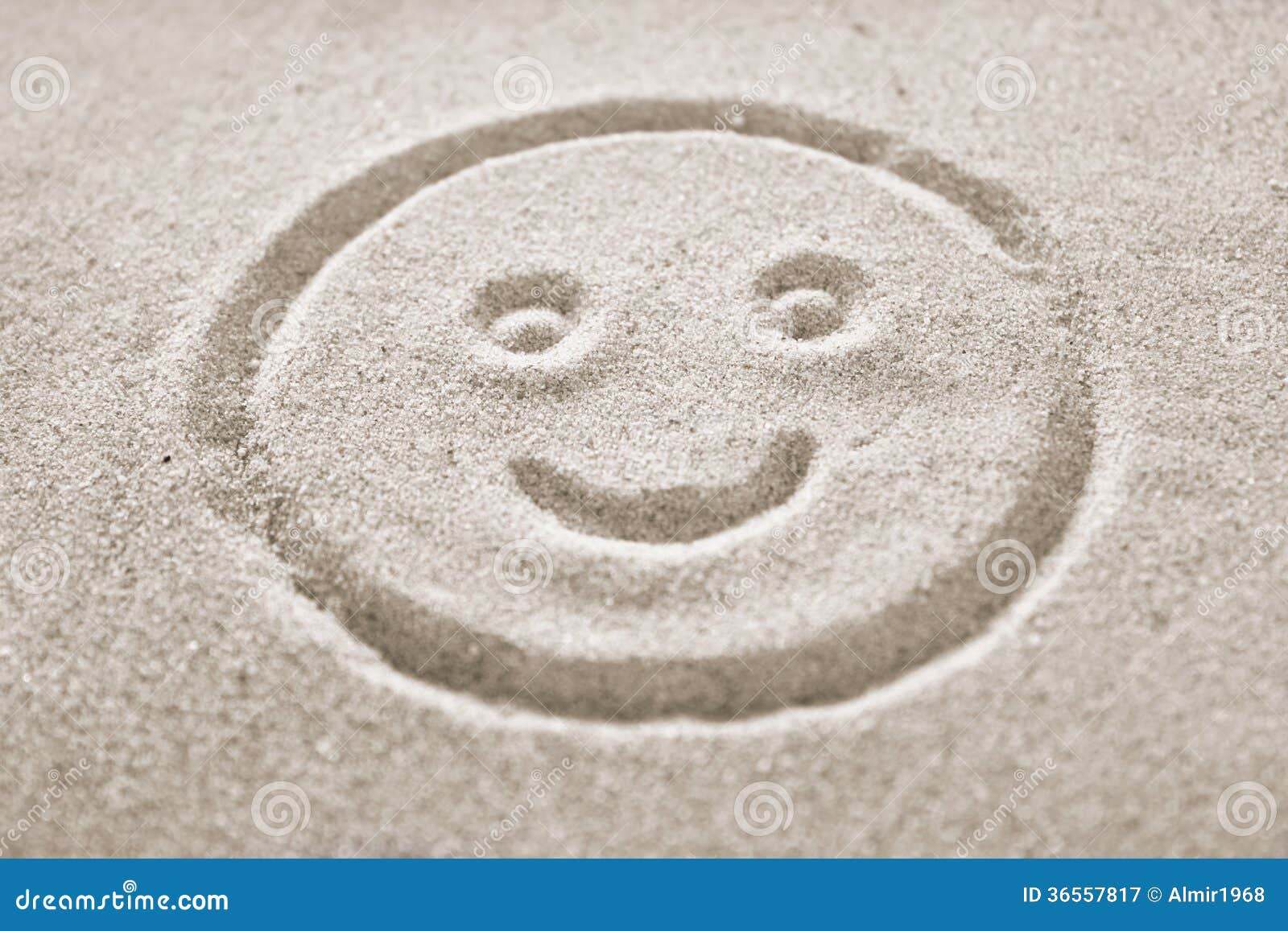 Smiley Face in the sand stock image. Image of exotic - 36557817