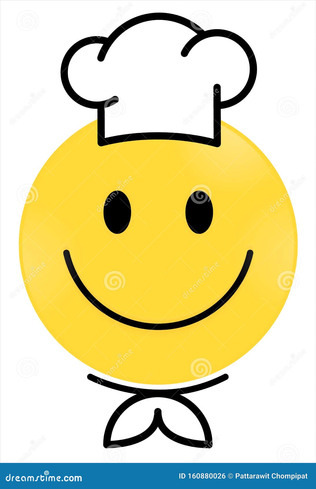 Smiley Icon. Cook Cartoon Vector | CartoonDealer.com #24775623