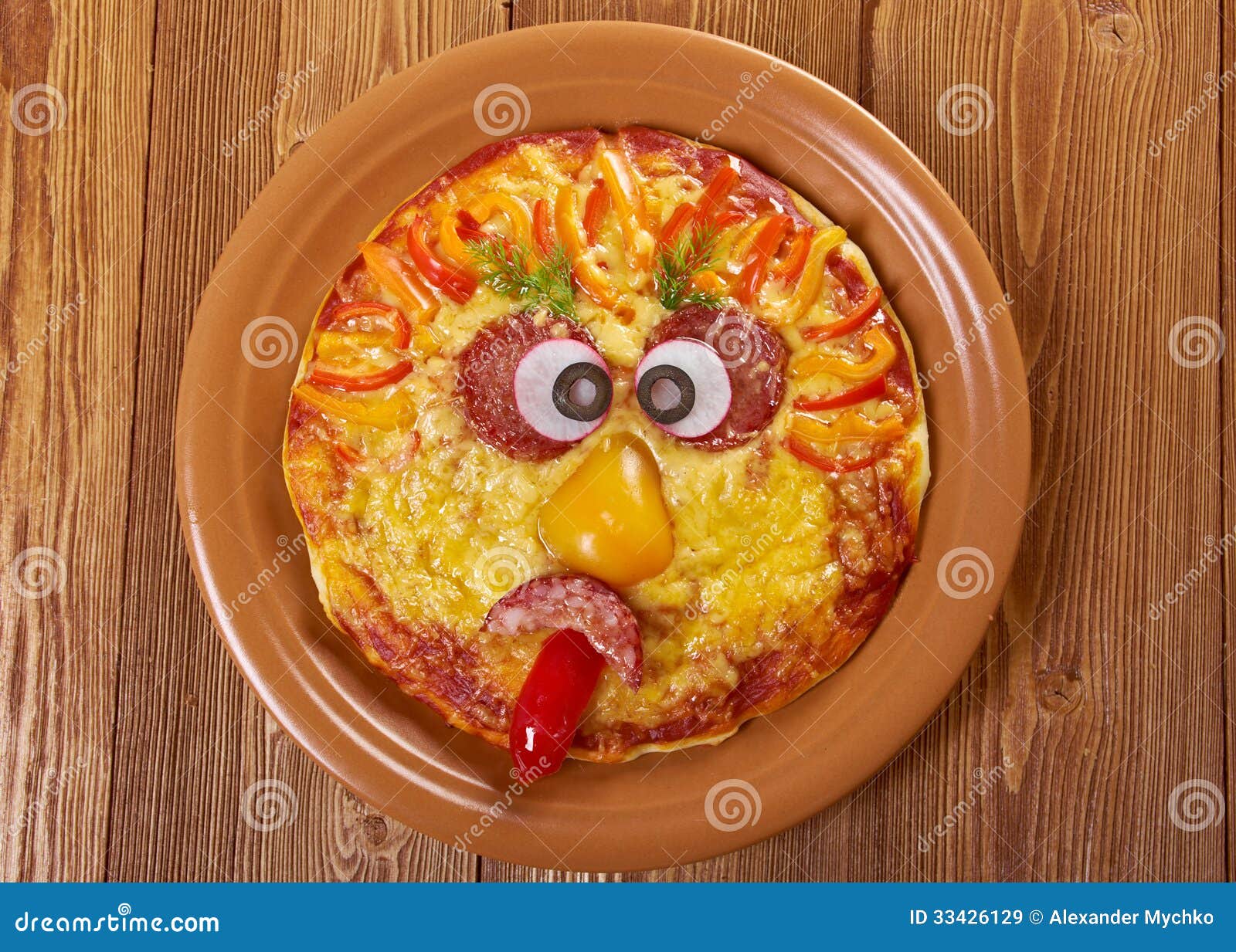 Pizza Smiley Face