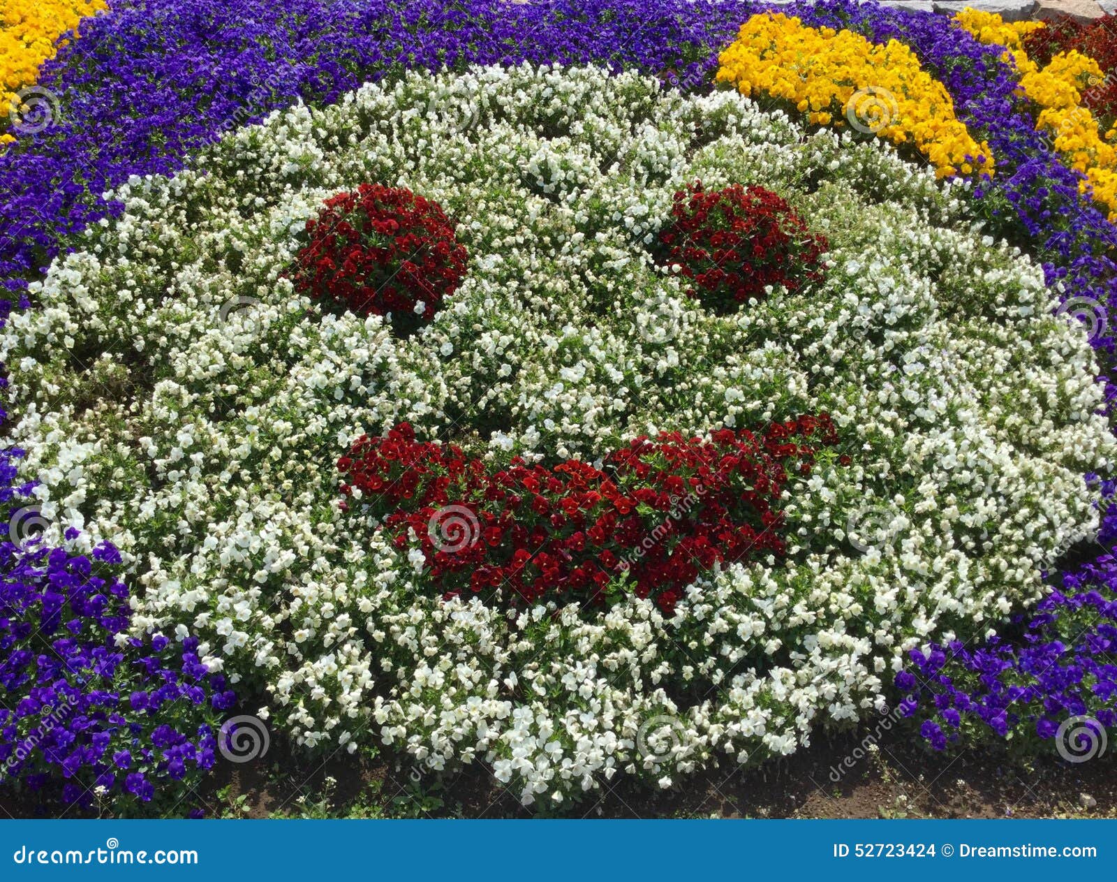 Smiley of Flowers stock photo. Image of japan, canal - 52723424