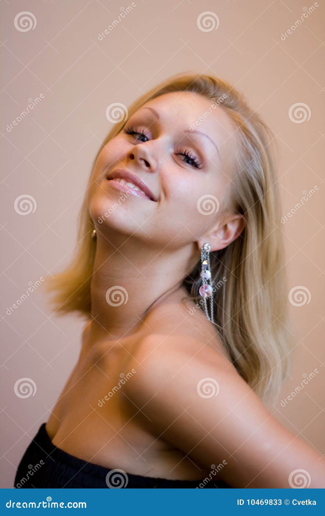 Smiley girl stock image. Image of kind, bright, child - 10469833