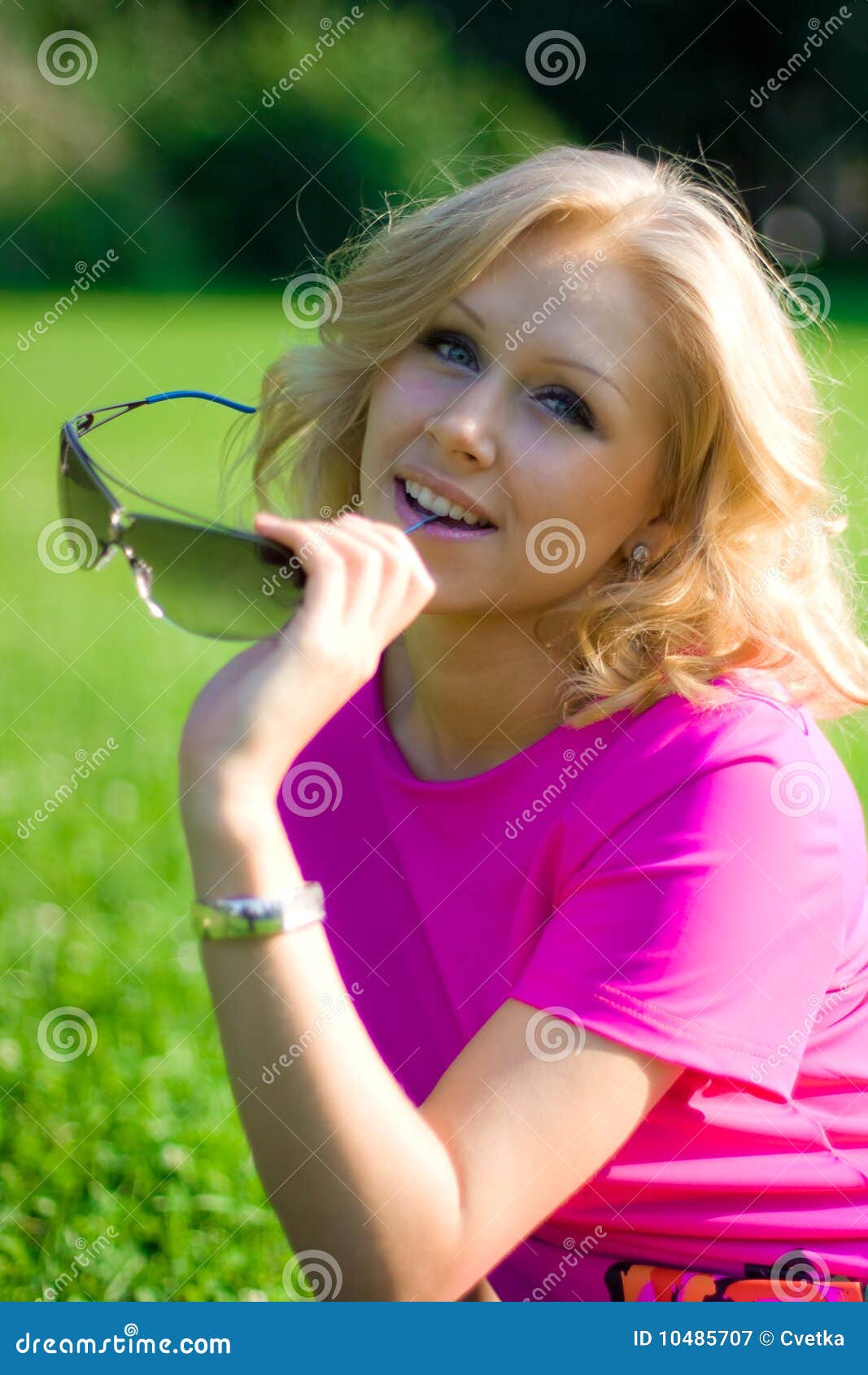 Smiley girl stock image. Image of people, bright, portrait - 10485707