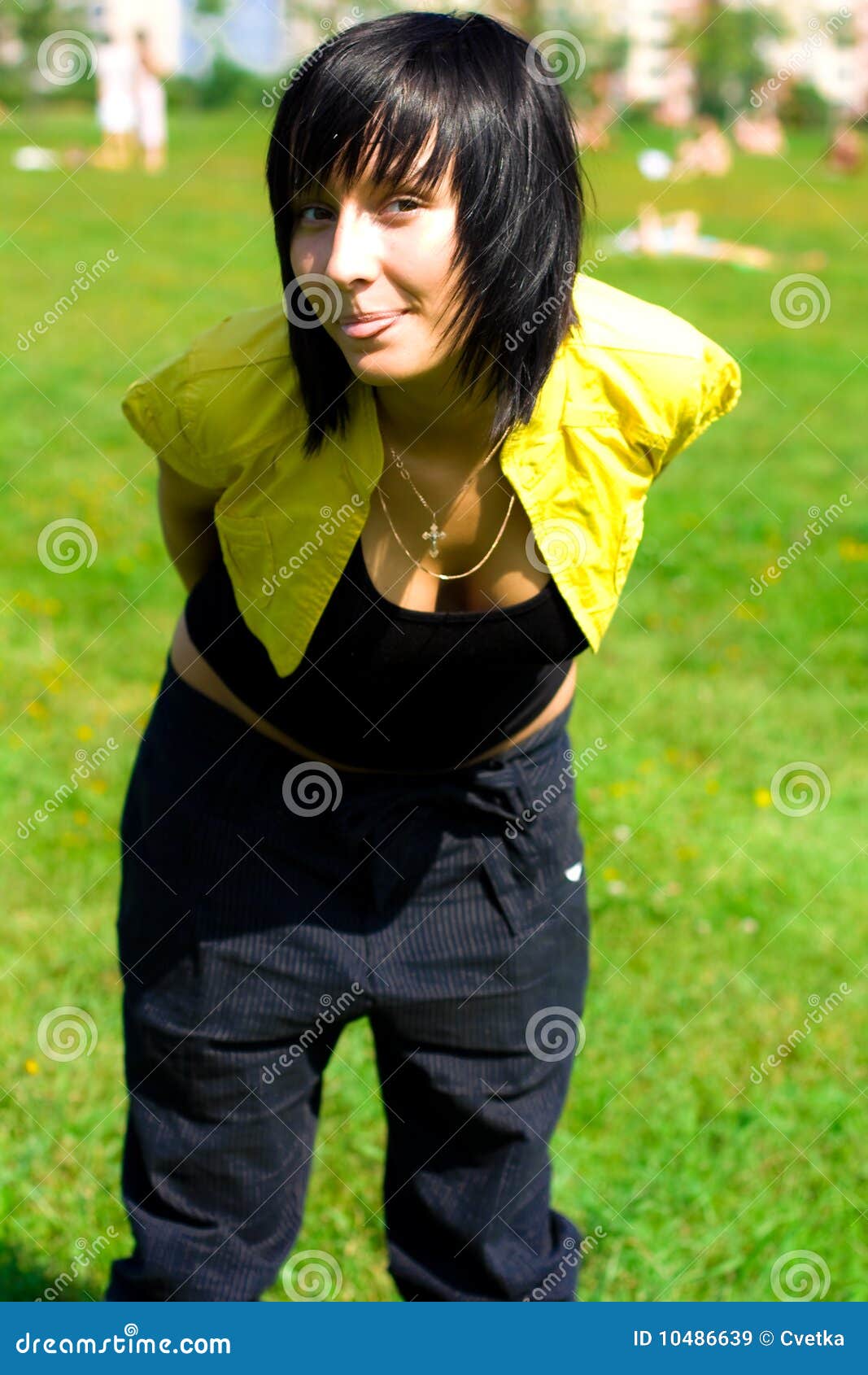 Smiley girl stock image. Image of adult, person, sweet - 10486639