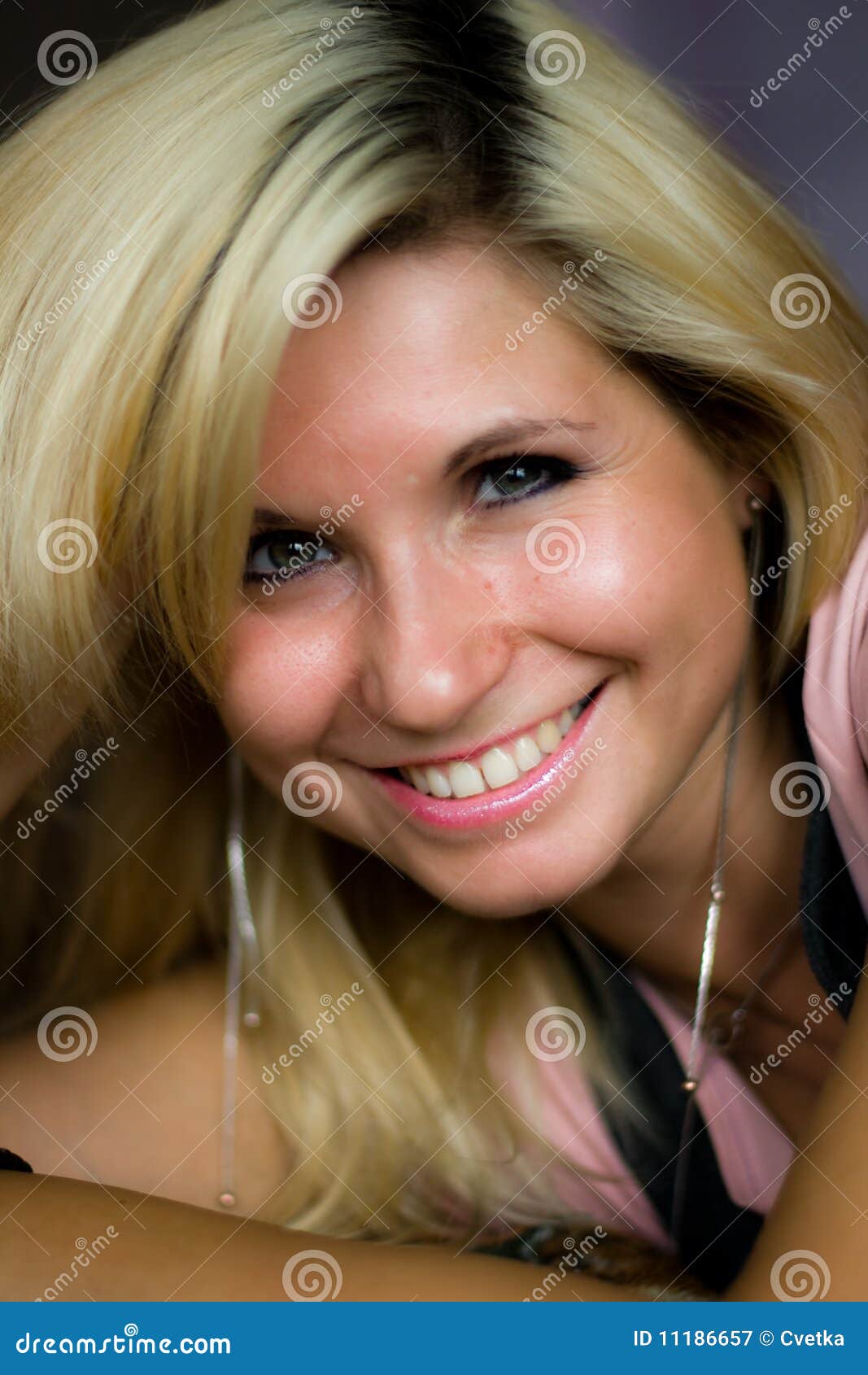 Smiley girl stock image. Image of child, portrait, happiness - 11186657