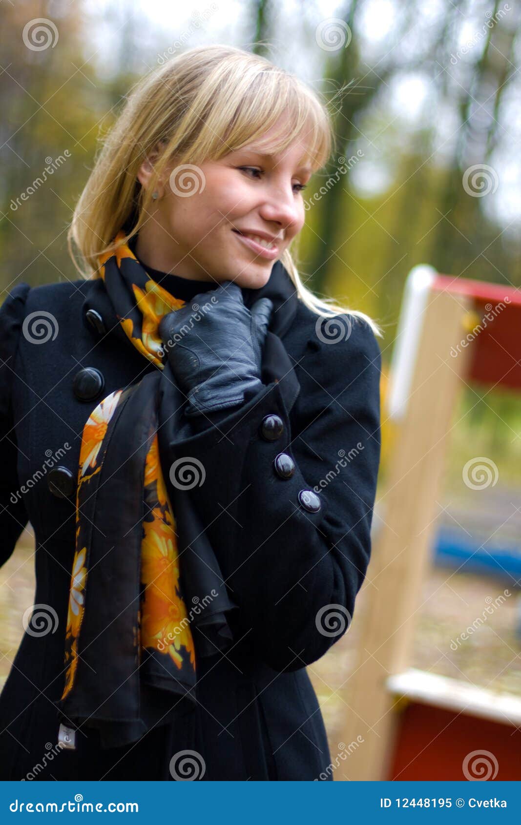 Smiley girl stock image. Image of beautiful, girl, romantic - 12448195