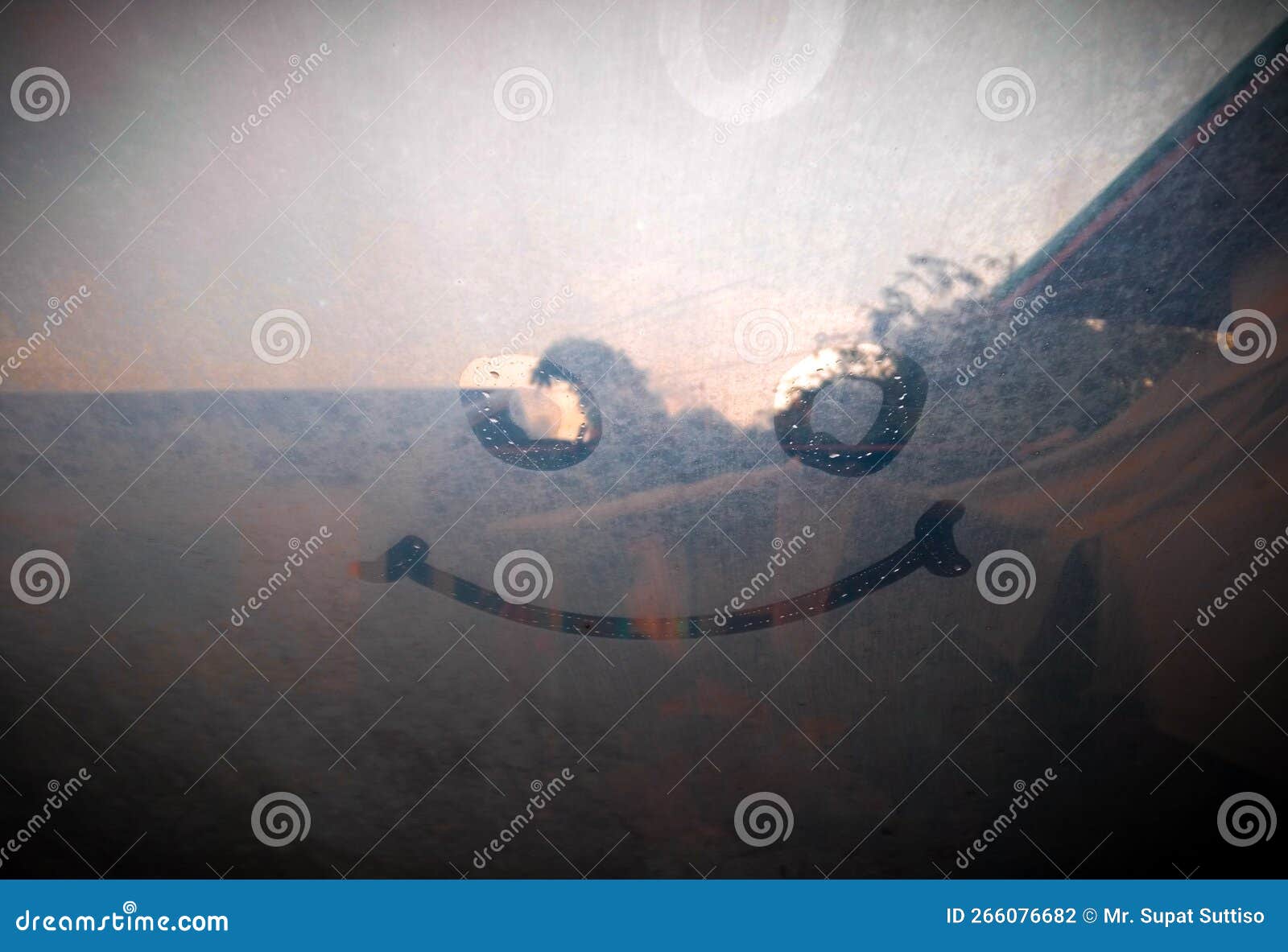 A Smiley Glass of Steam, Happy Morning Stock Photo - Image of idea ...