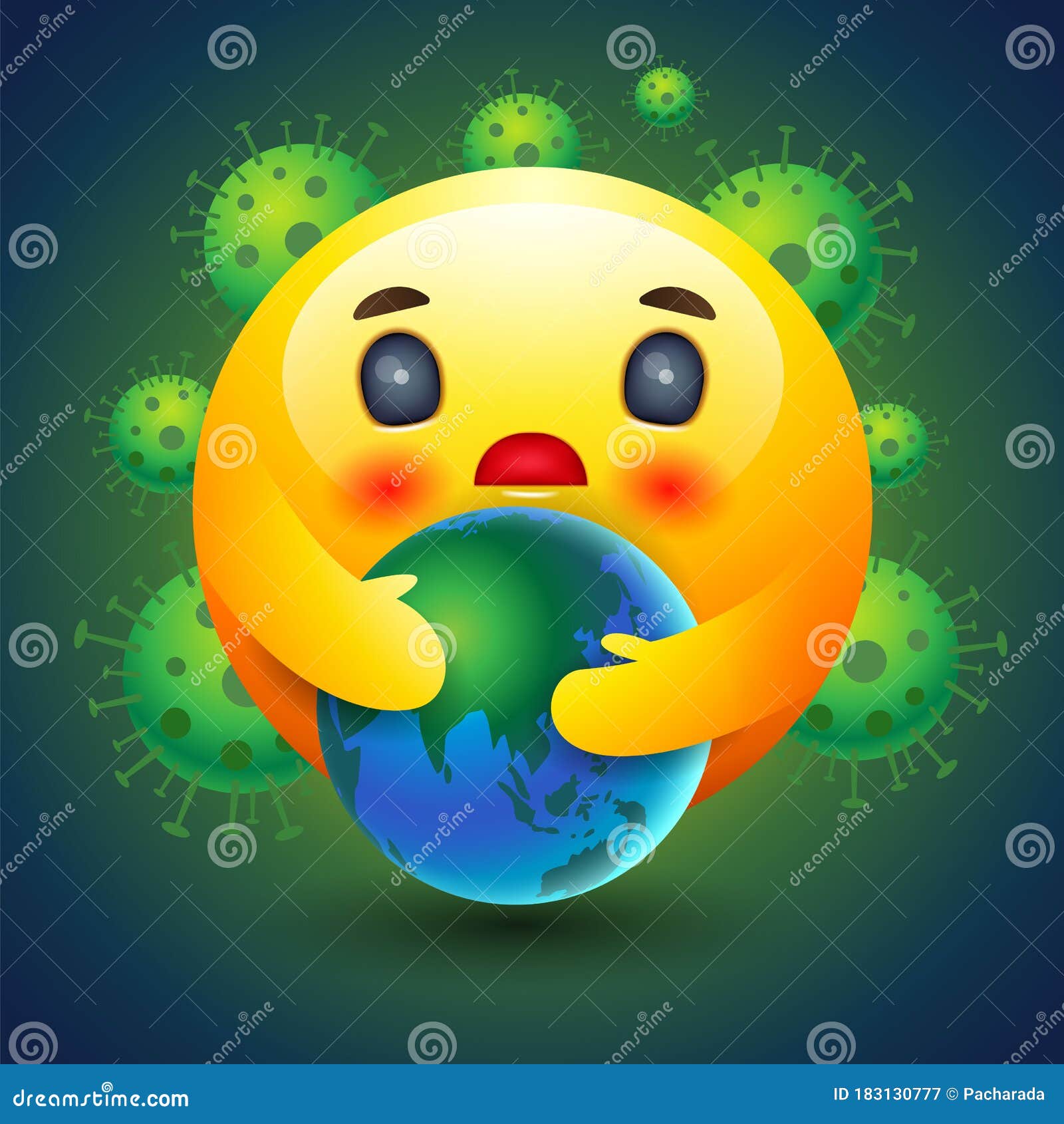 Smiley Icon, Caring Earth, Emotion , Sign and Symbol Vector Stock ...
