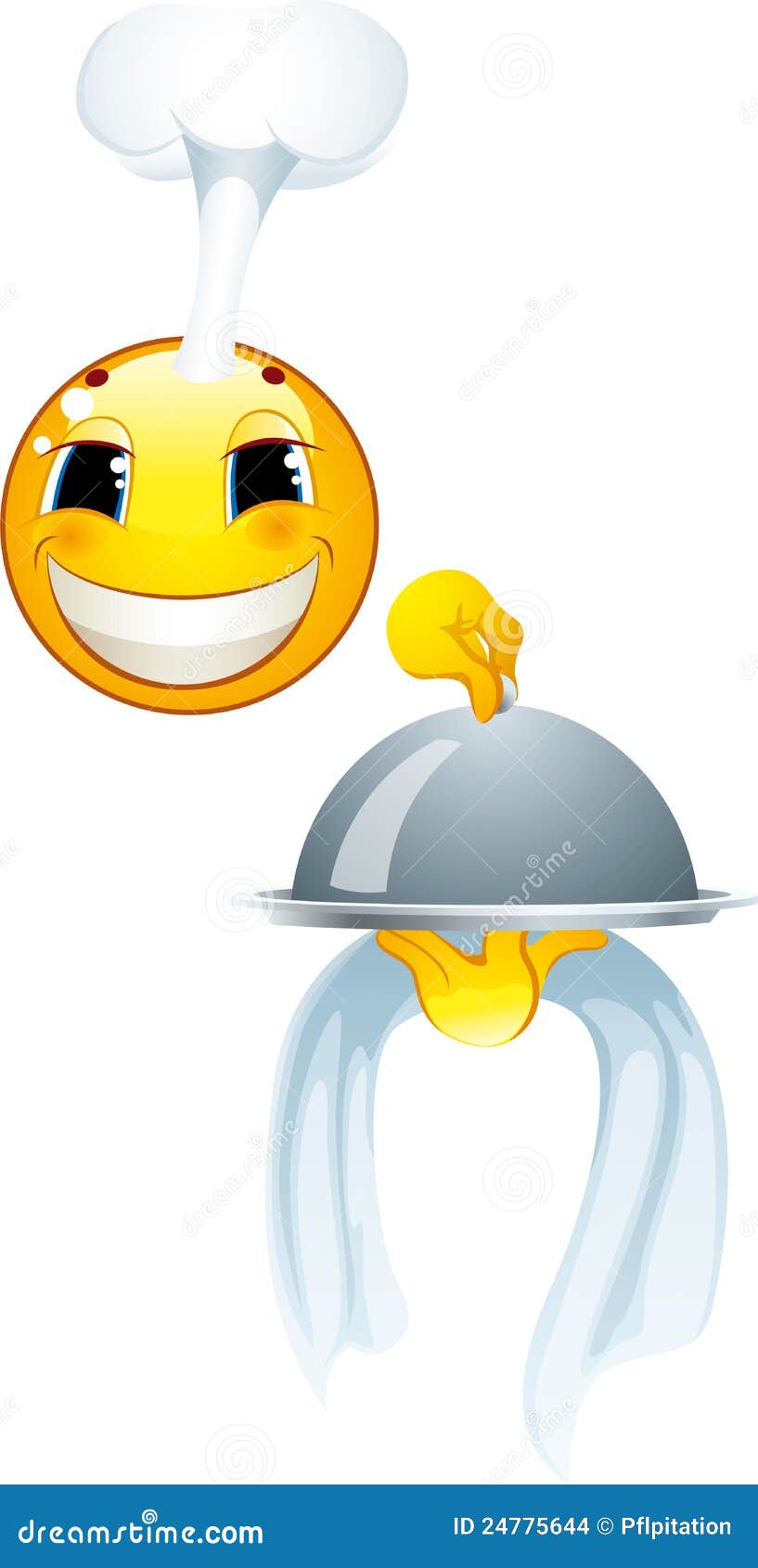 Smiley icon. Cook stock vector. Illustration of culinary - 24775644