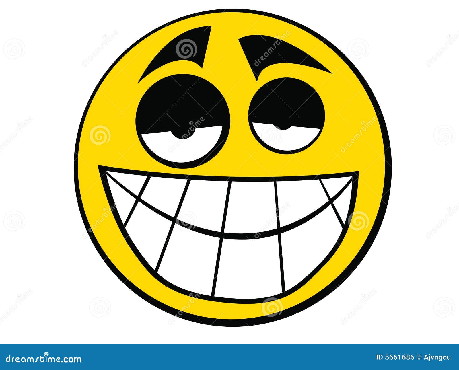 Smiley Icon Easy stock illustration. Illustration of laughing - 5661686