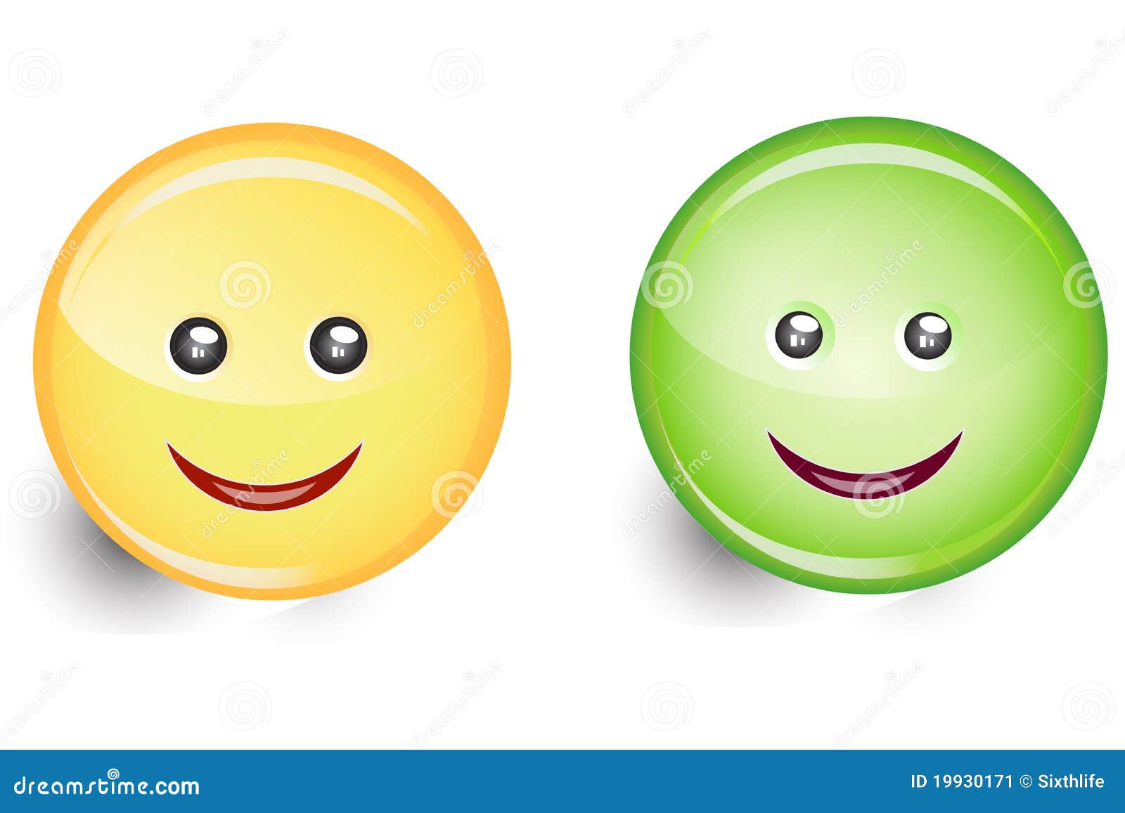 Smiley Icons, Emoticons, Facial Expressions, Internet Cartoon Vector ...