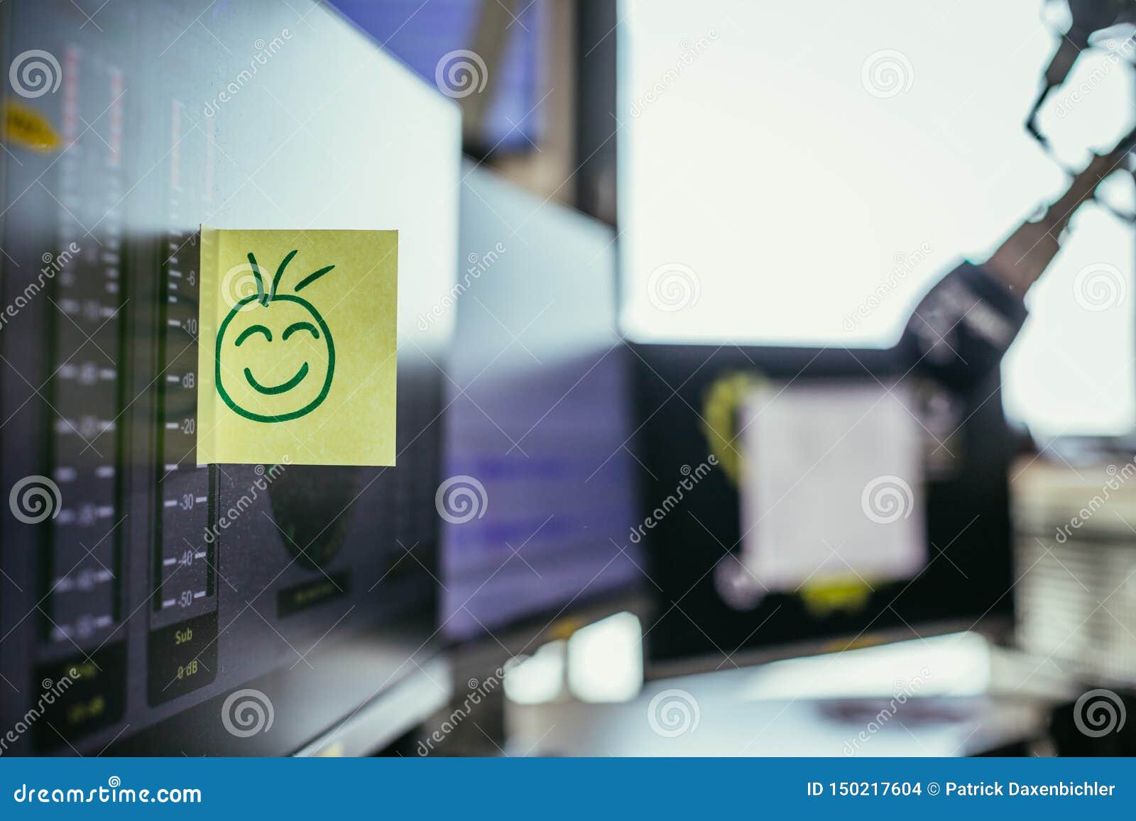 Smiley Illustration at the Working Place, Metaphor for Feedback and ...