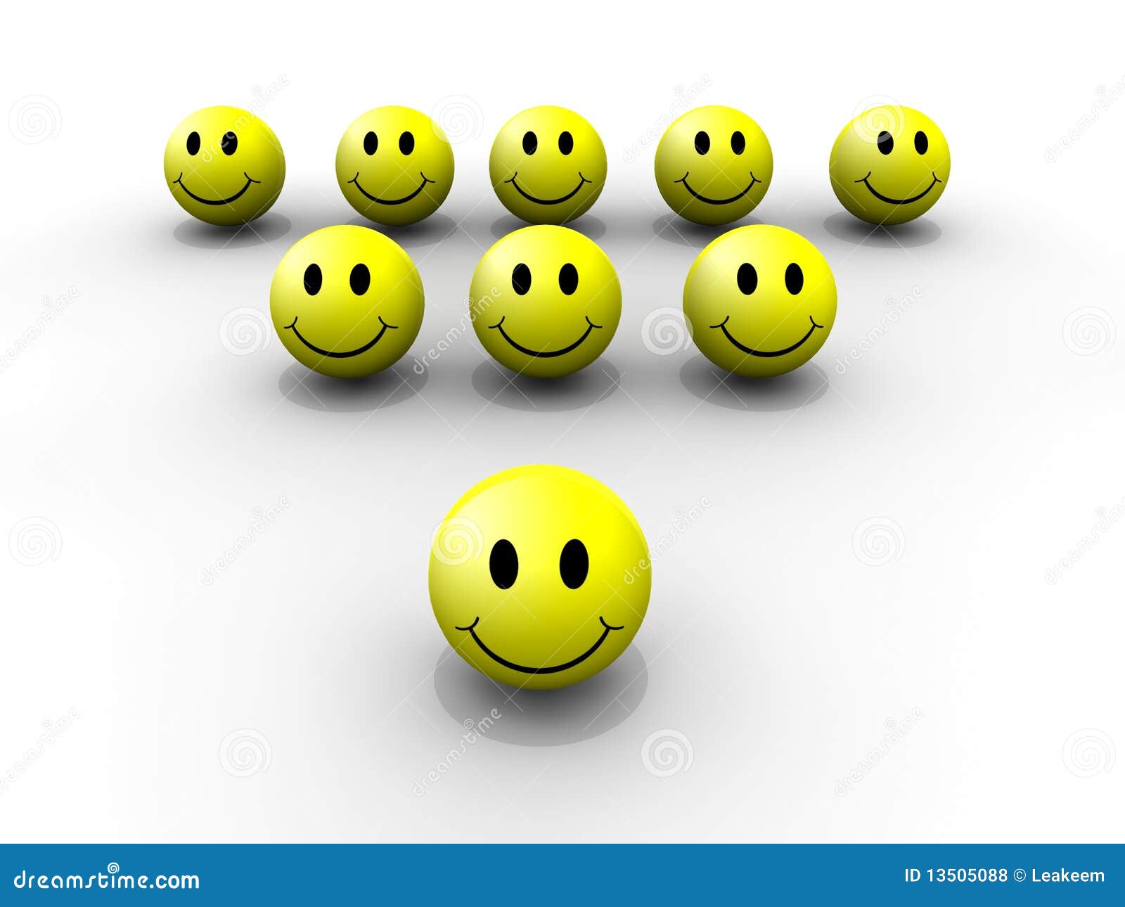 Smiley leader stock illustration. Illustration of background - 13505088