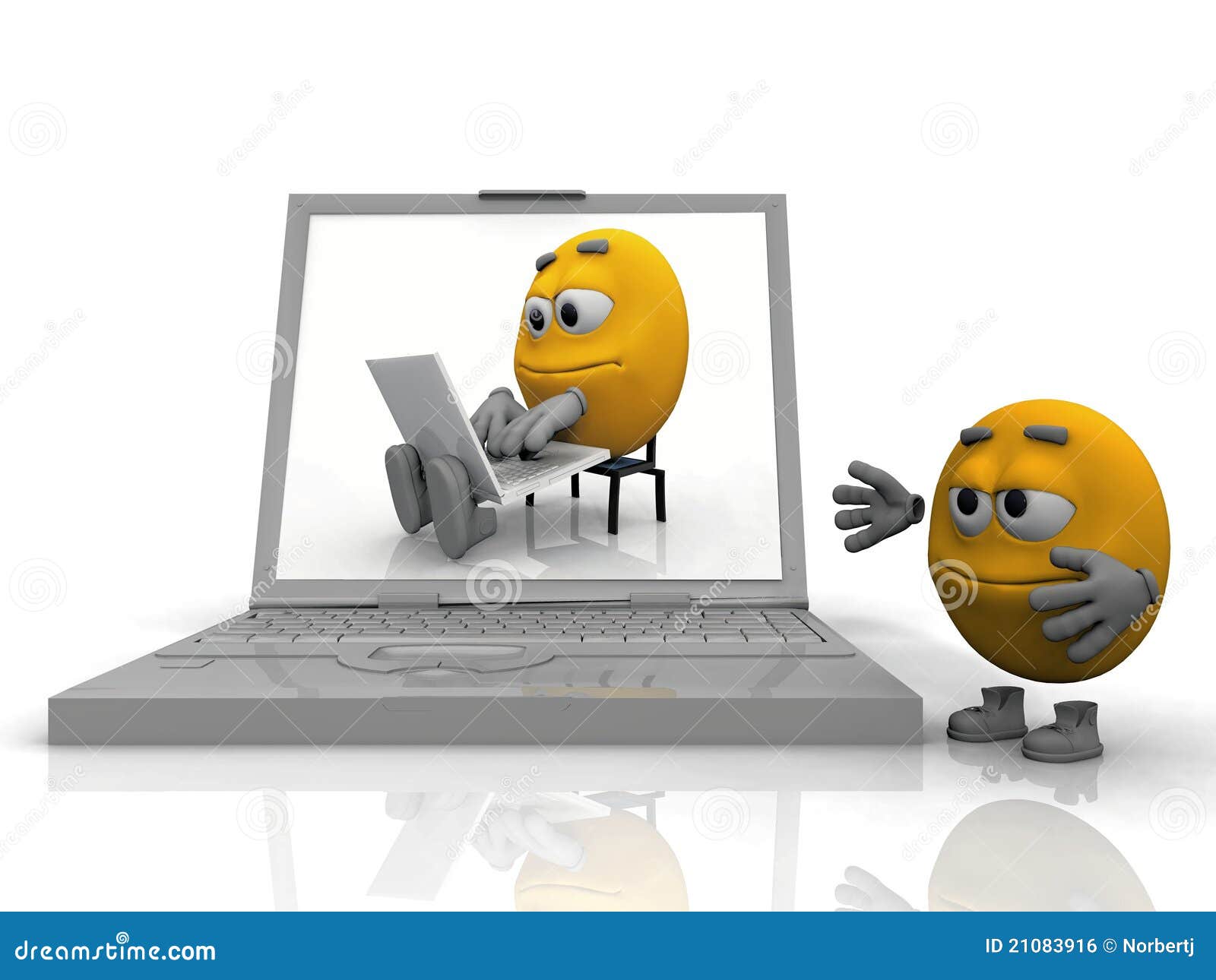 Smiley learn informating stock illustration. Illustration of graphic ...