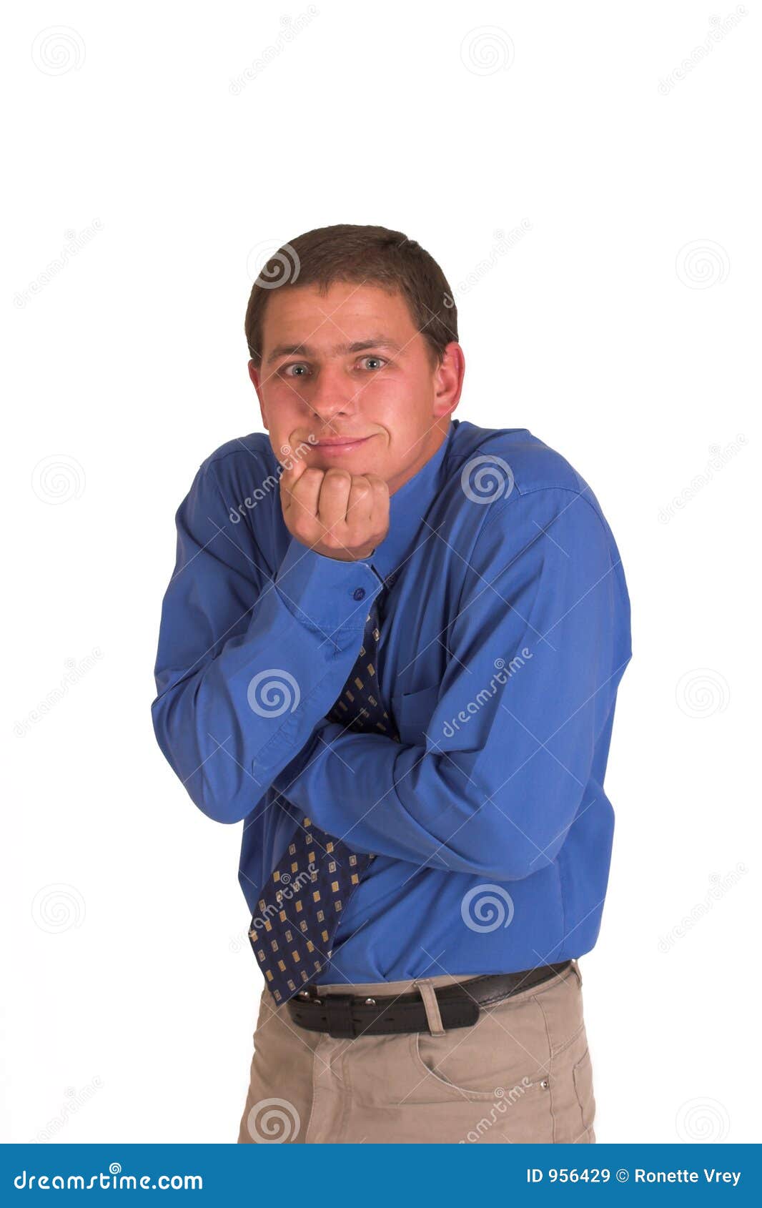 Smiley man stock image. Image of hand, close, pose, laugh - 956429