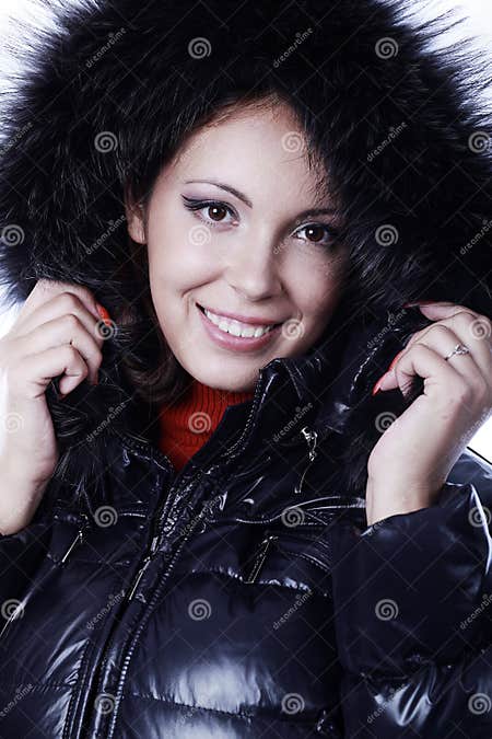 Smiley model stock image. Image of close, fashionable - 11086415