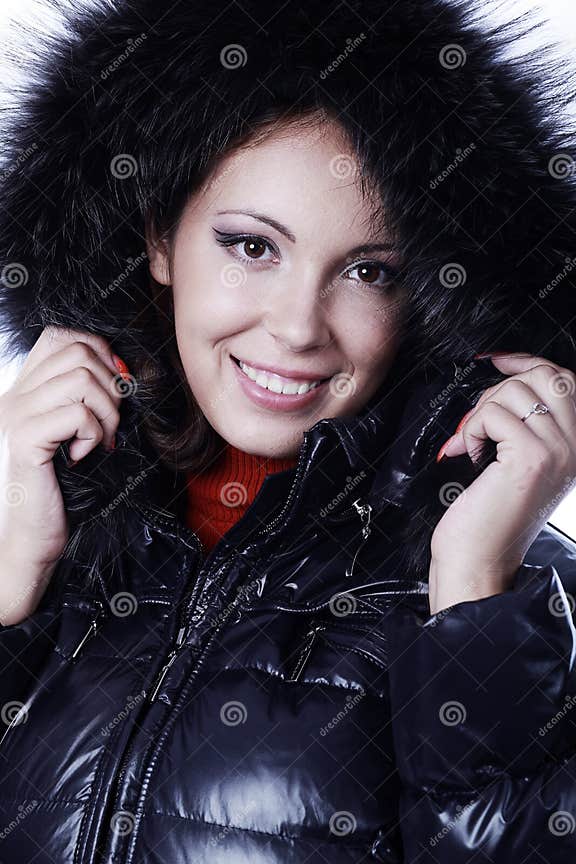 Smiley model stock image. Image of close, fashionable - 11086415