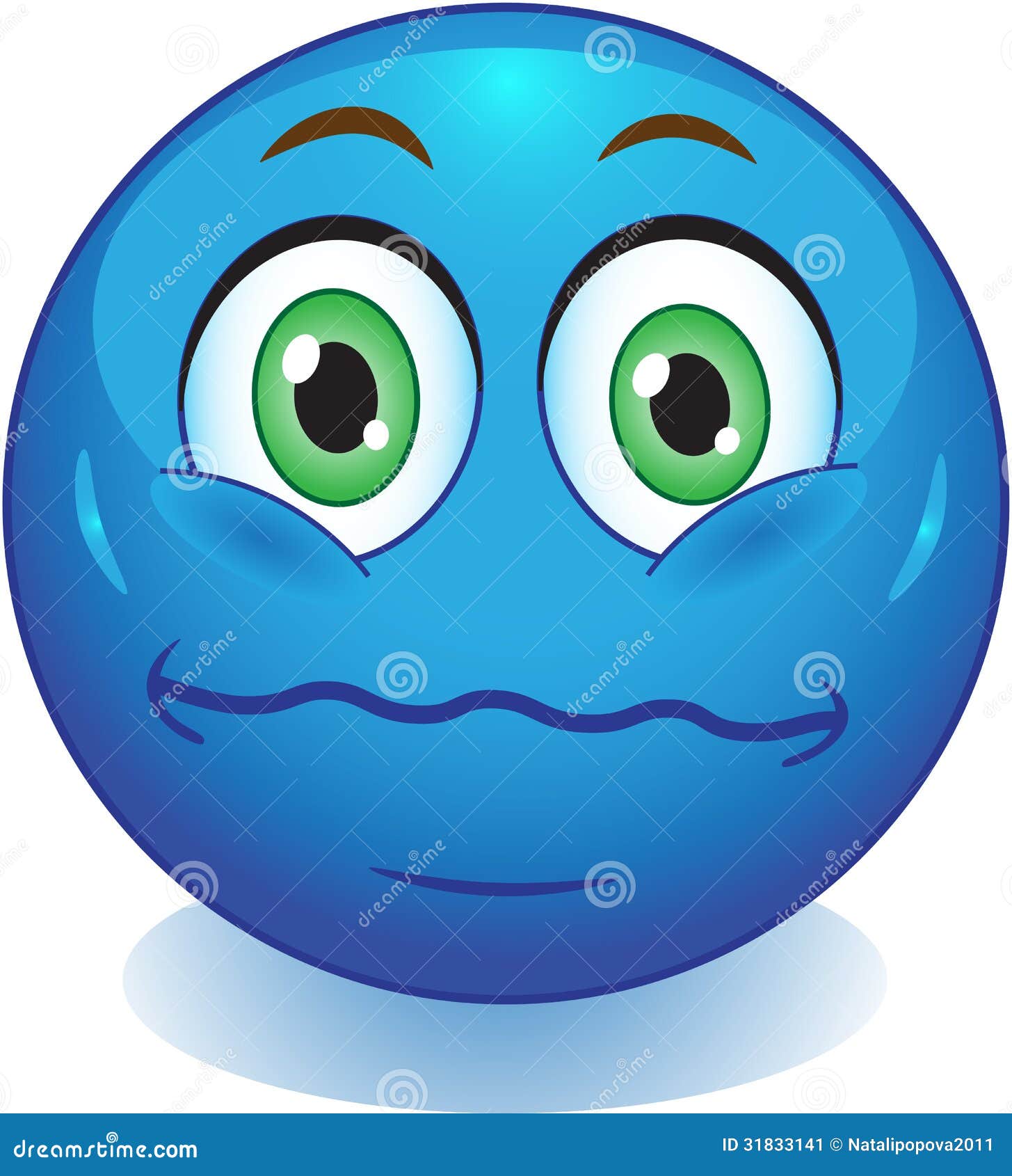 Smiley neutral stock illustration. Illustration of glossy - 31833141