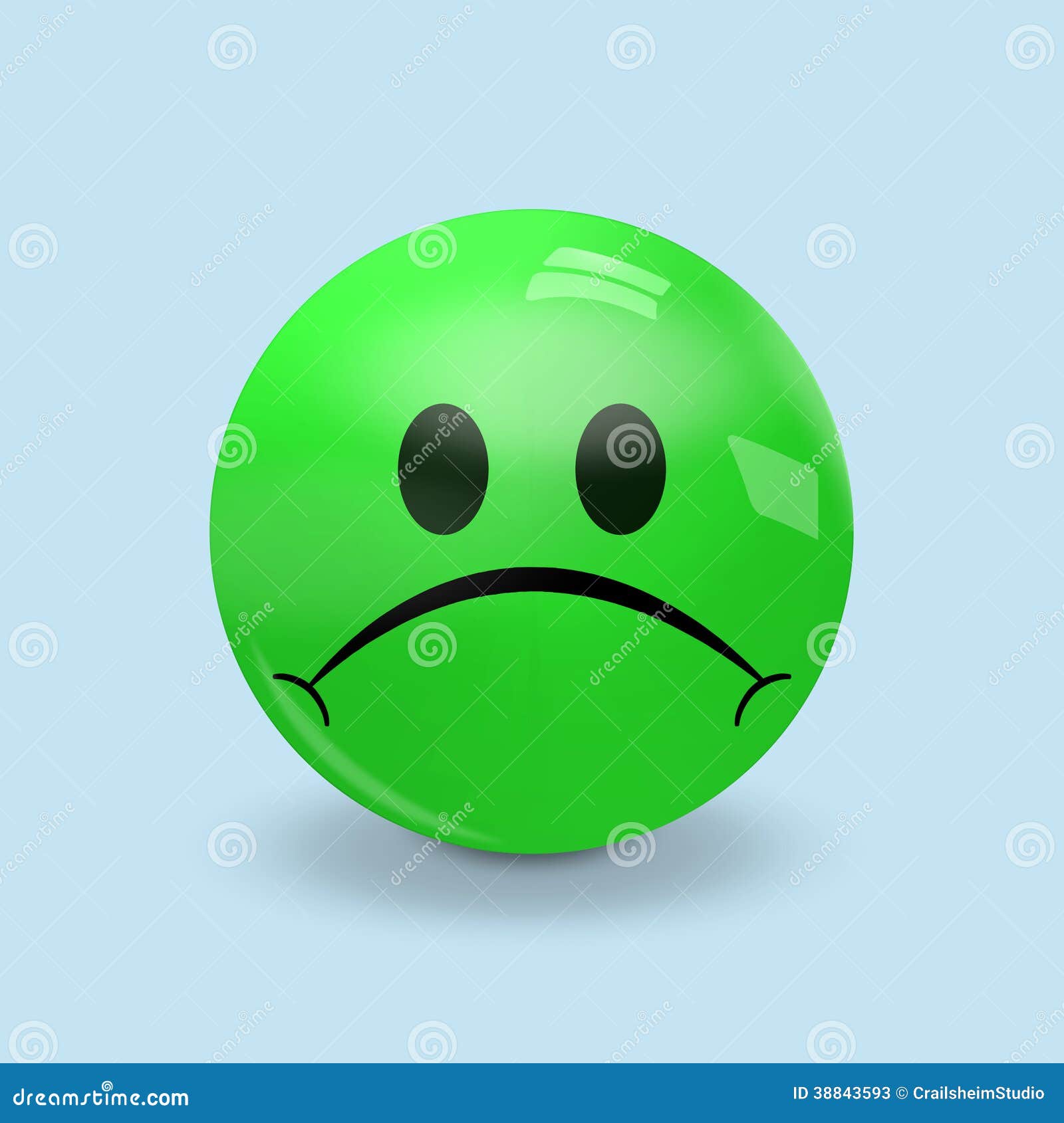 Smiley no smile stock illustration. Illustration of product - 38843593