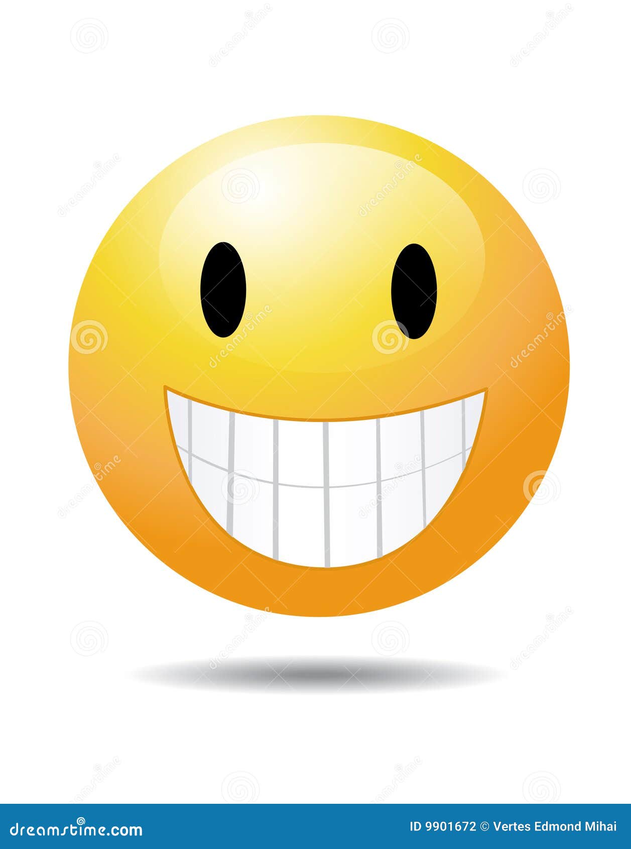 Smiley op wit vector illustratie. Illustration of schaduw - 9901672